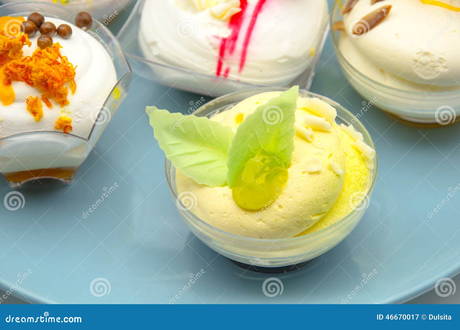 Mousse cold whipping cream stock image. Image of chocolate - 46670017