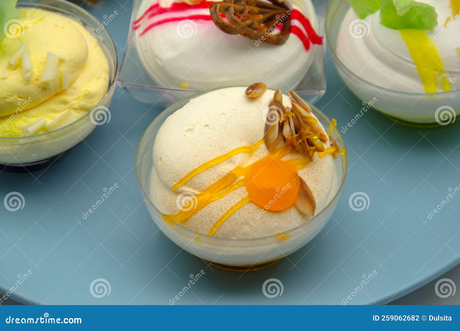 Mousse cold whipping cream stock photo. Image of cheese - 259062682