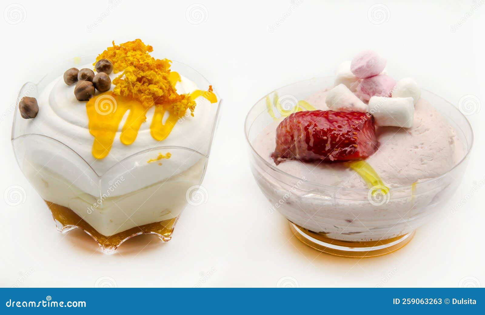 Mousse cold whipping cream stock image. Image of salad - 259063263