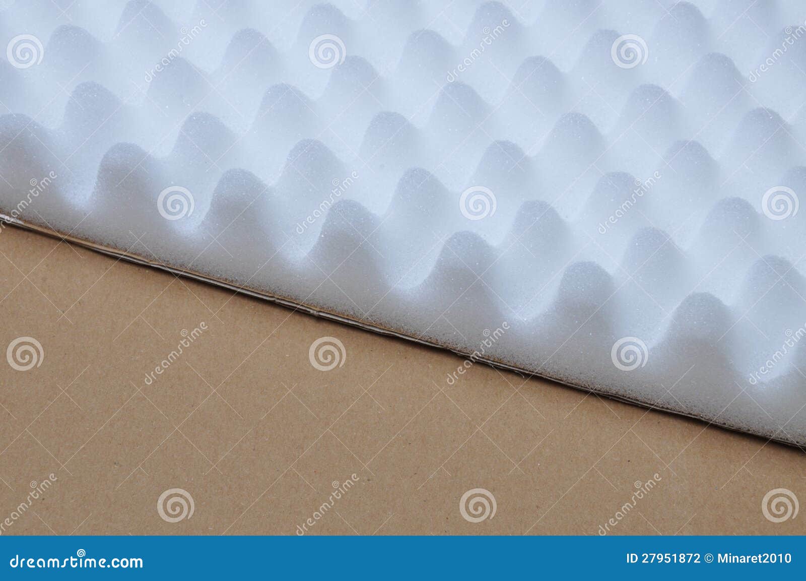Mousse Et Carton De Protection Photo stock - Image du cargaison ...