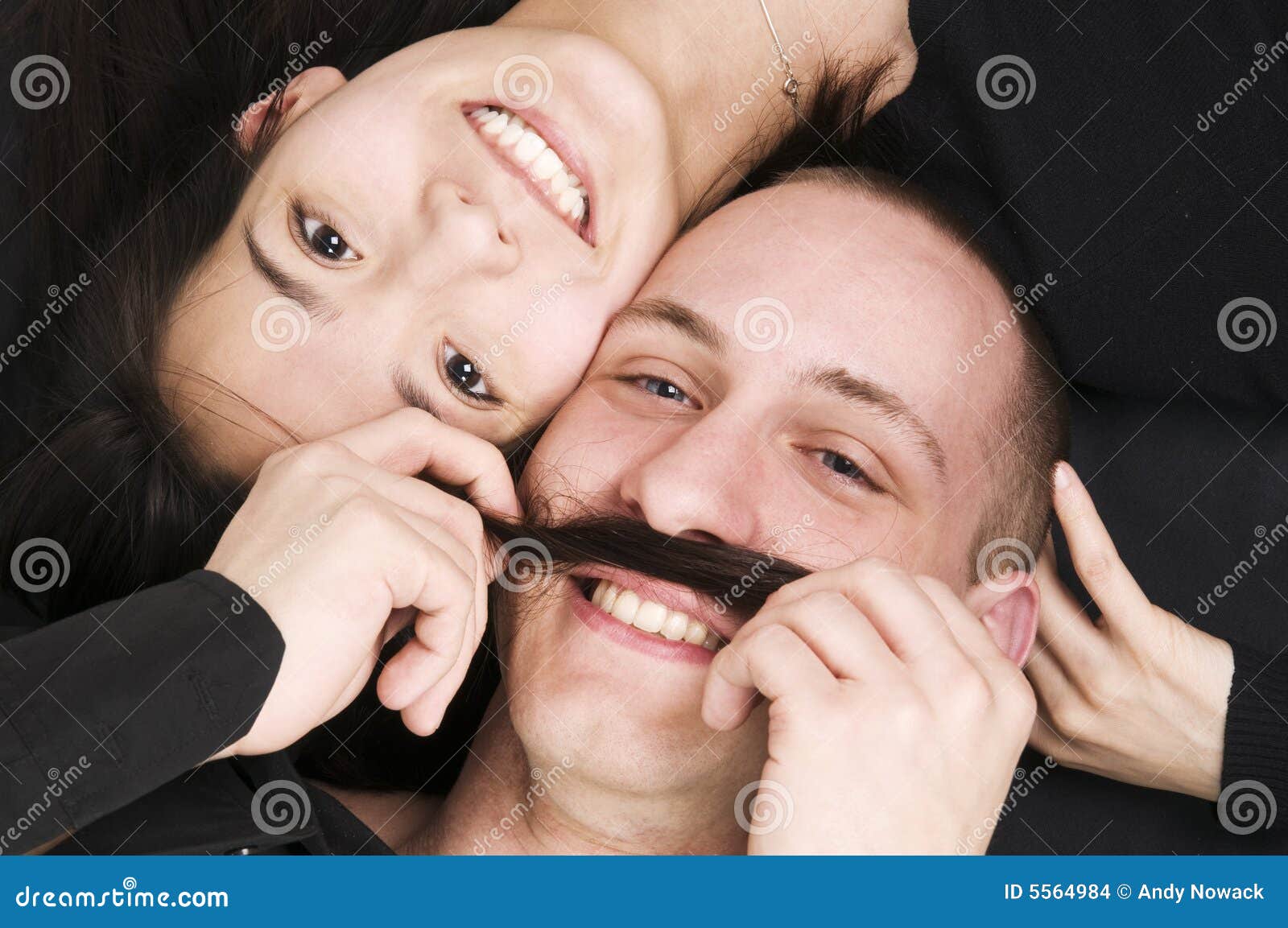 The moustache stock photo. Image of heterosexual, grin - 5564984