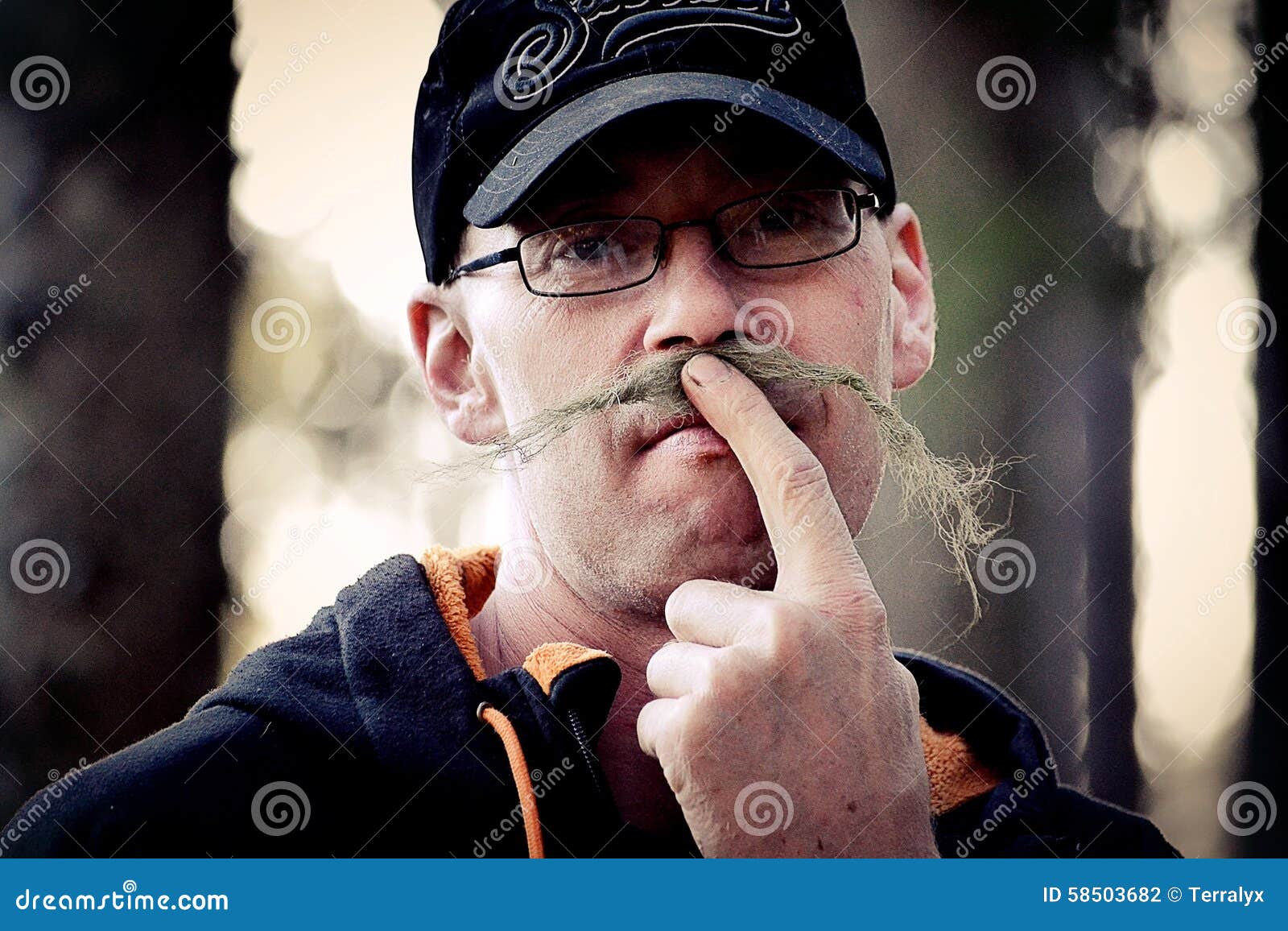 Moustache stock photo. Image of people, moustache, funny - 58503682