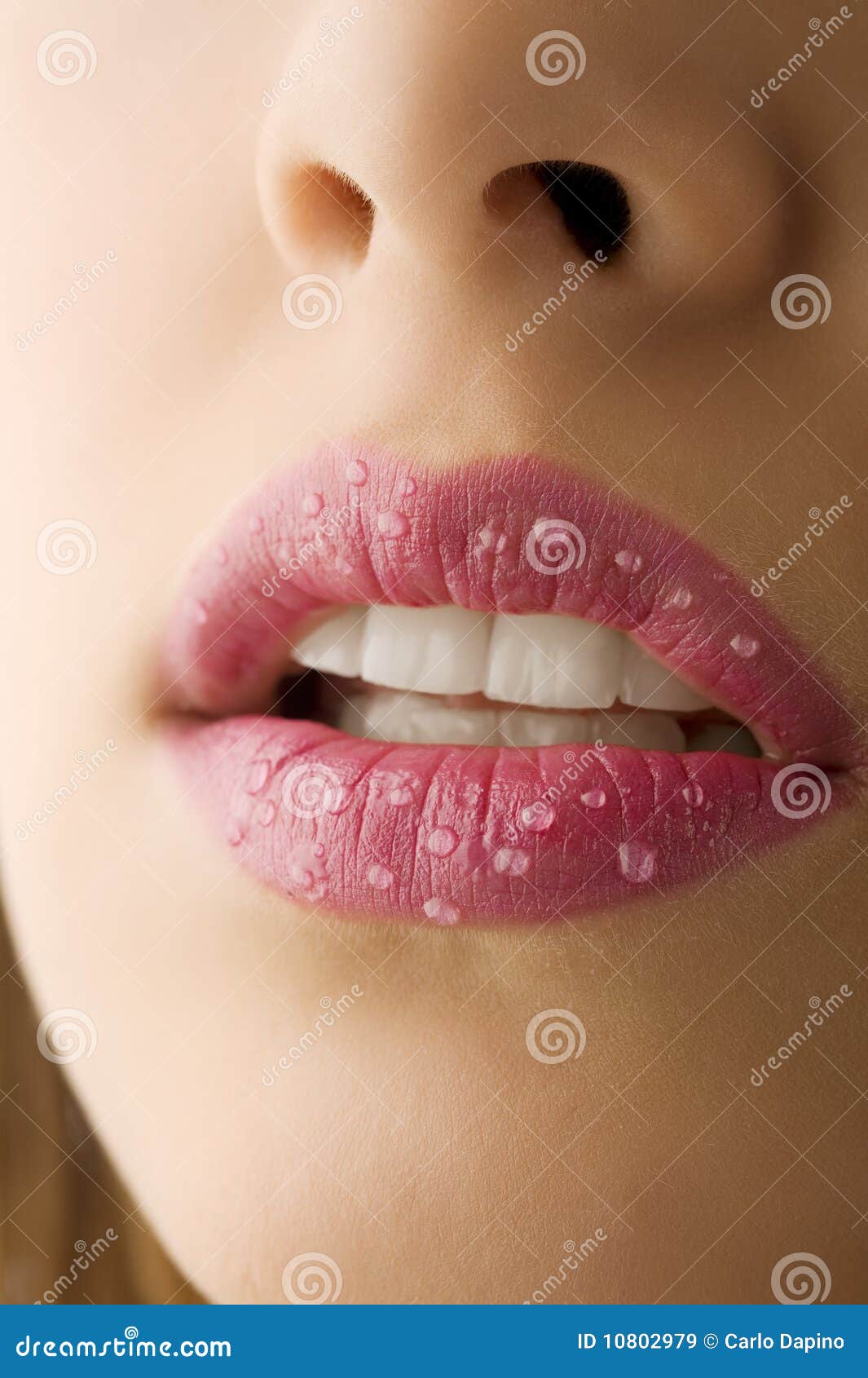 Mouth close up with drops stock image. Image of adult - 10802979