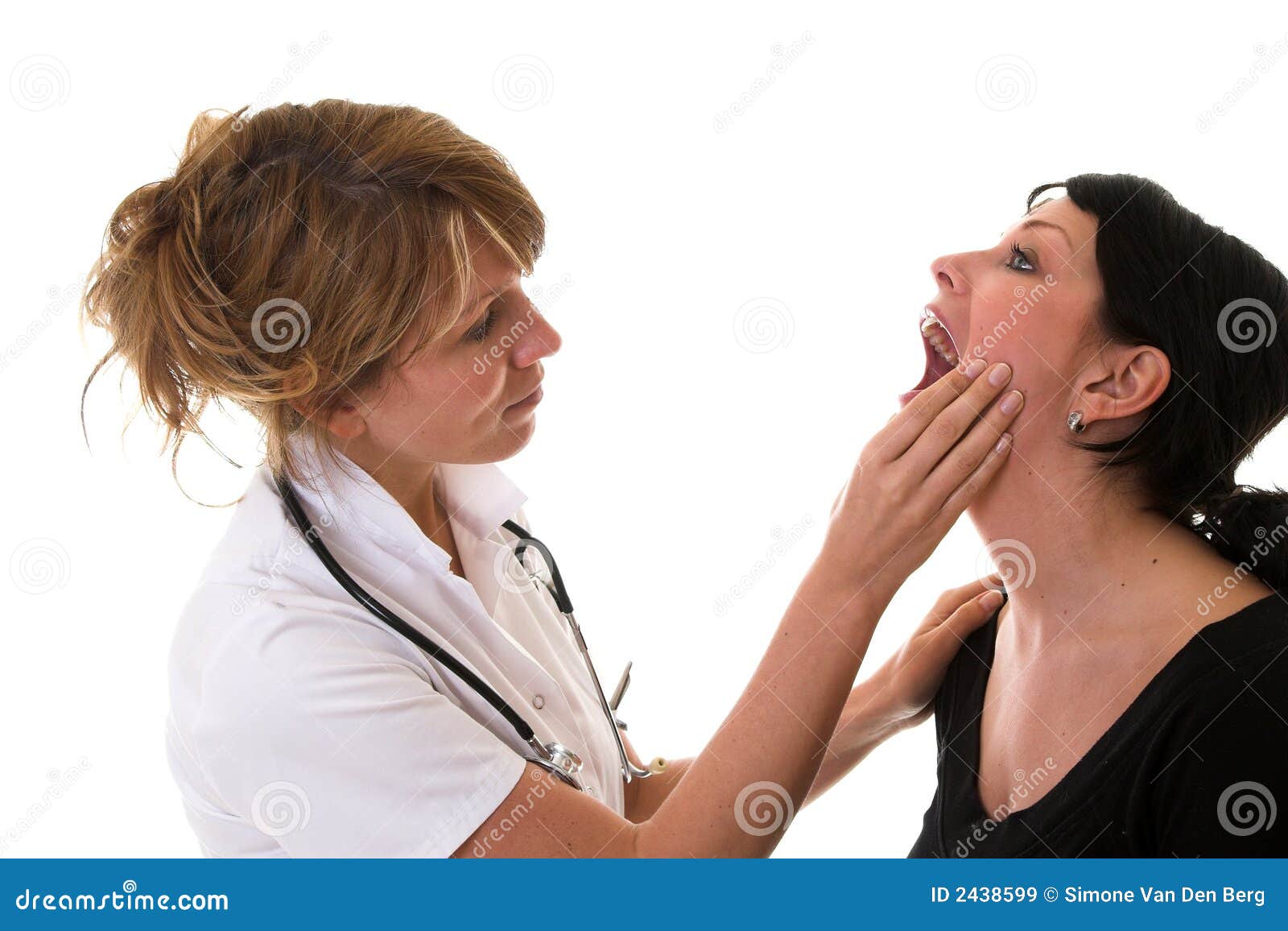 Mouth examination stock image. Image of background, person - 2438599