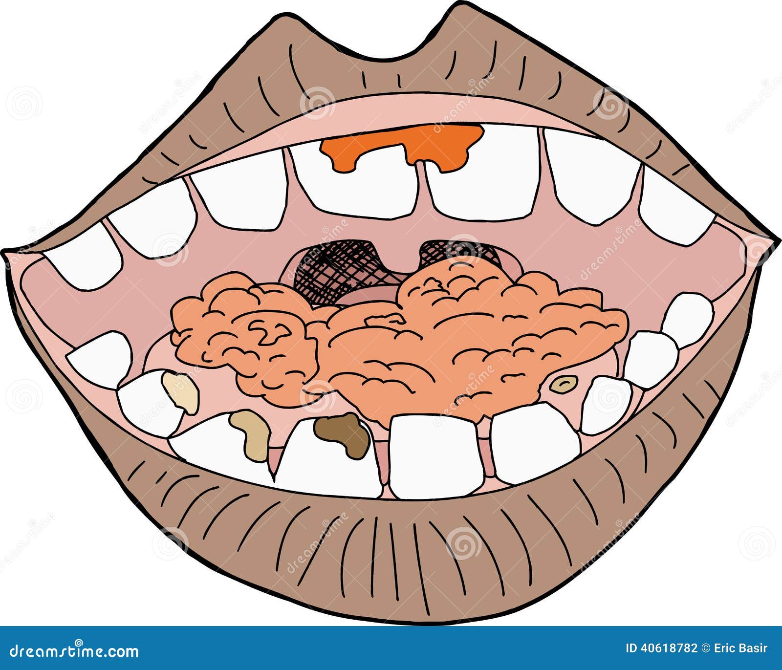 Mouth Chewing Clipart at Cynthia Goldsmith blog