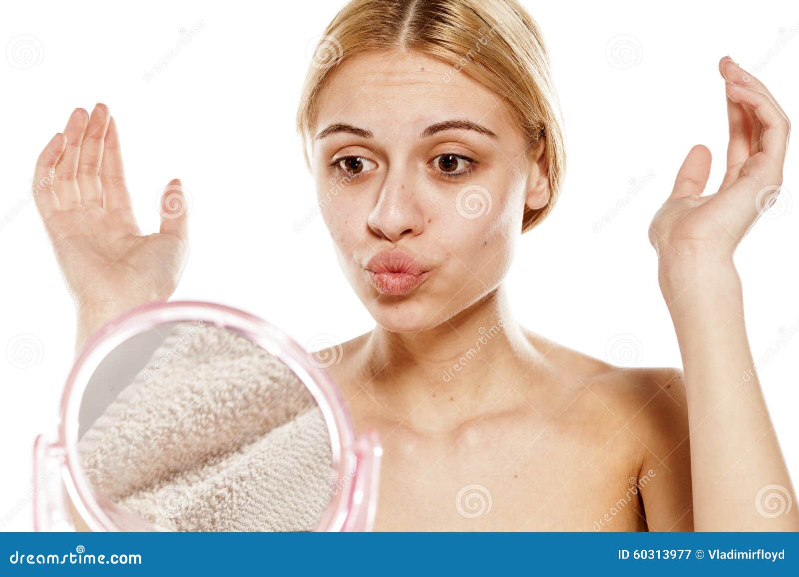 Mouth pouting stock image. Image of natural, lips, white - 60313977