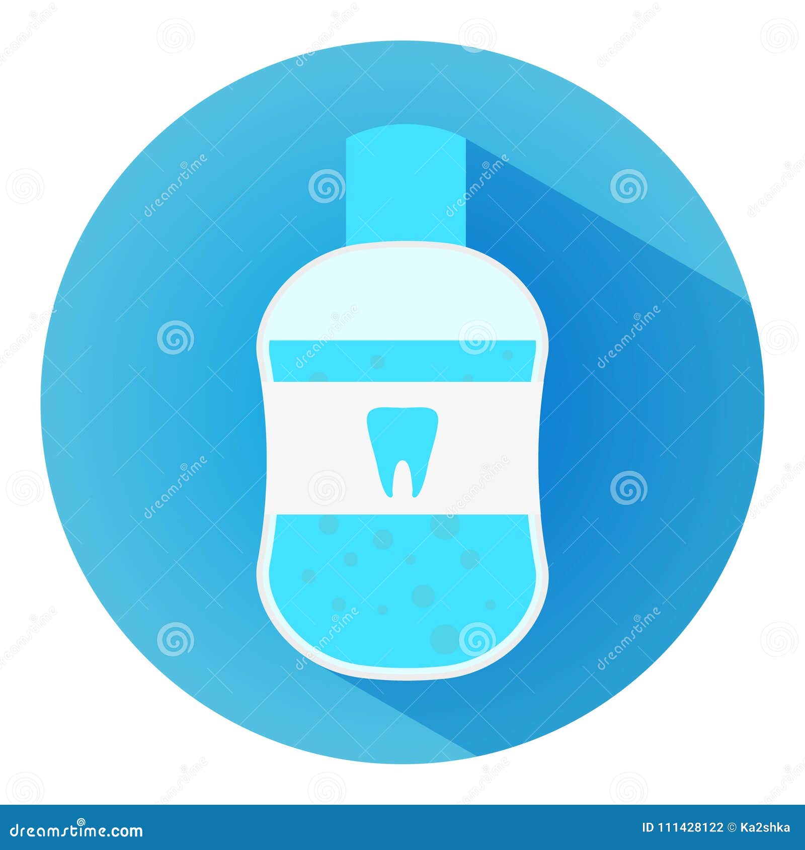 Mouth Wash Linear Icon. Modern Outline Mouth Wash Logo Concept O ...