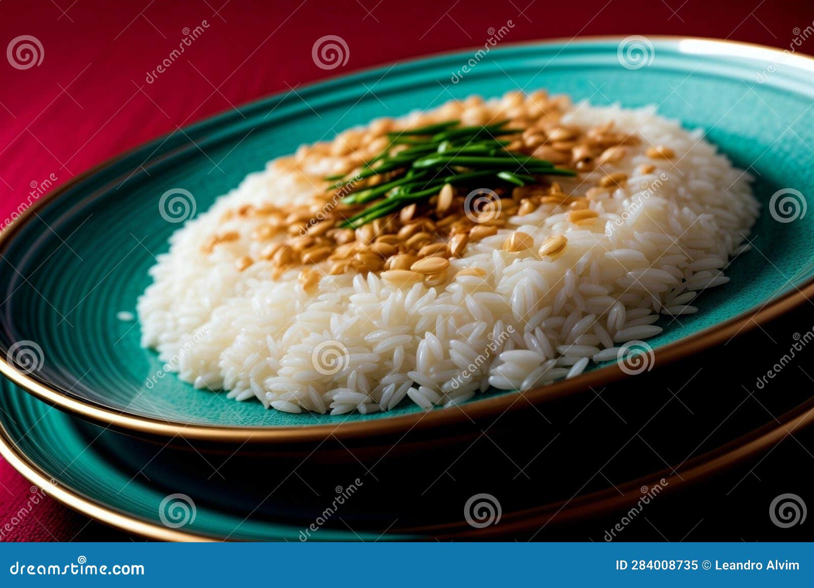 Mouthwatering Delight a Captivating Close Up of Steaming Rice.AI ...