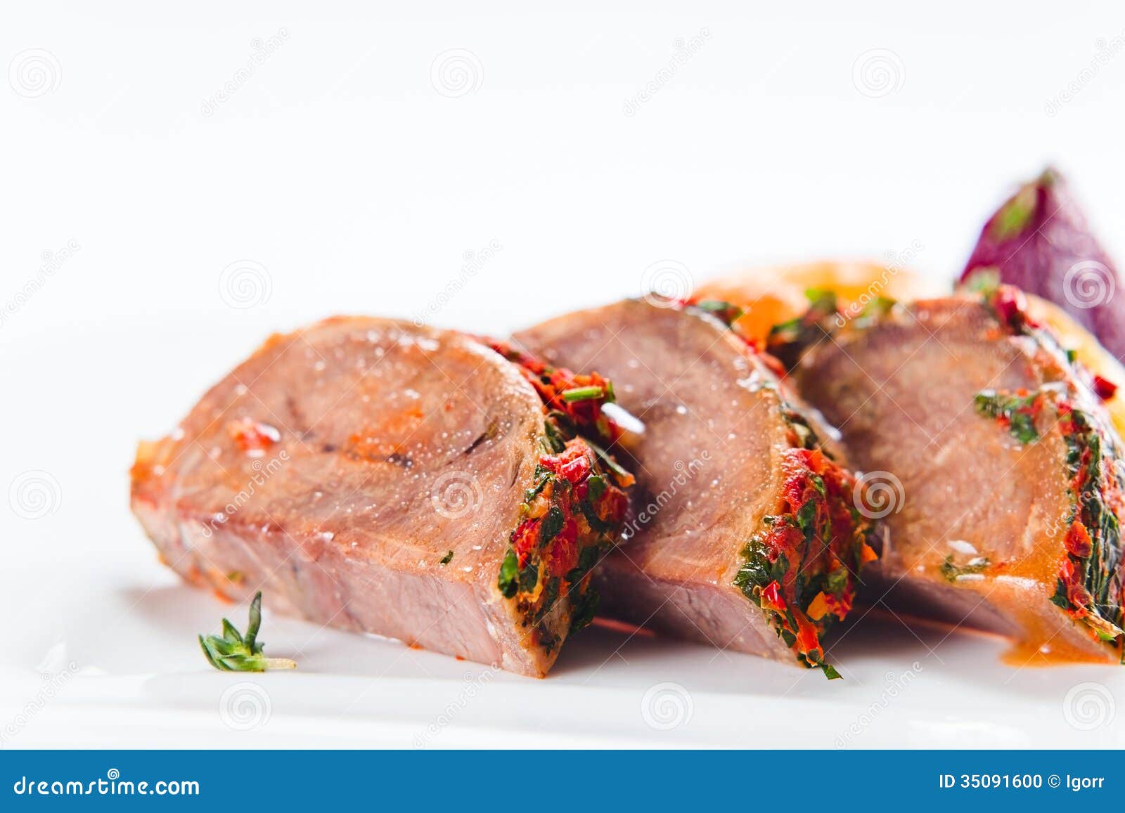 Mouton cuit photo stock. Image du comestible, sauces - 35091600