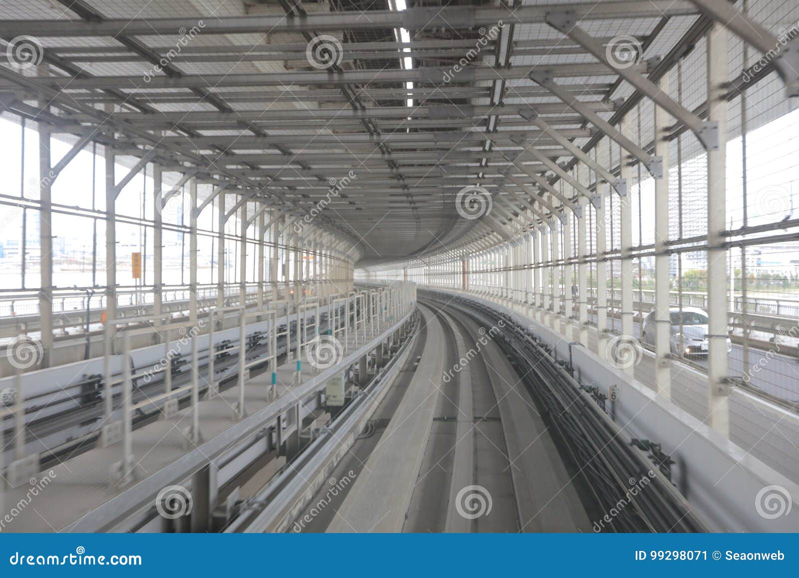 Mouvement De Rail Mono Japonais Photo éditorial - Image du abstrait ...