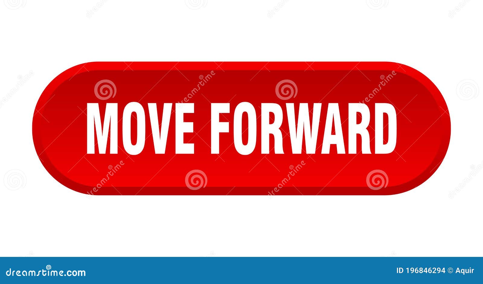 Move forward button stock vector. Illustration of push - 196846294
