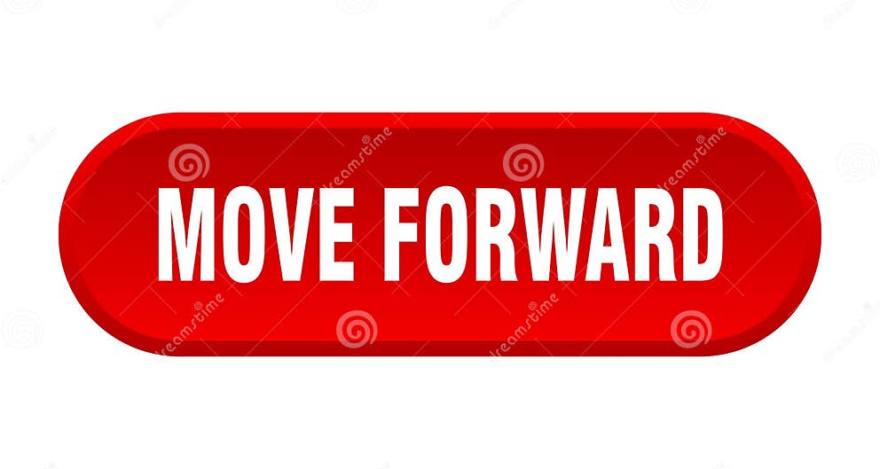 Move forward button stock vector. Illustration of push - 196846294