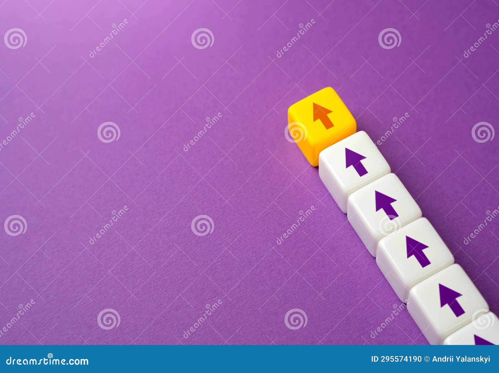 Move Forward. Follow the Leader. Guiding Principle Stock Photo - Image ...