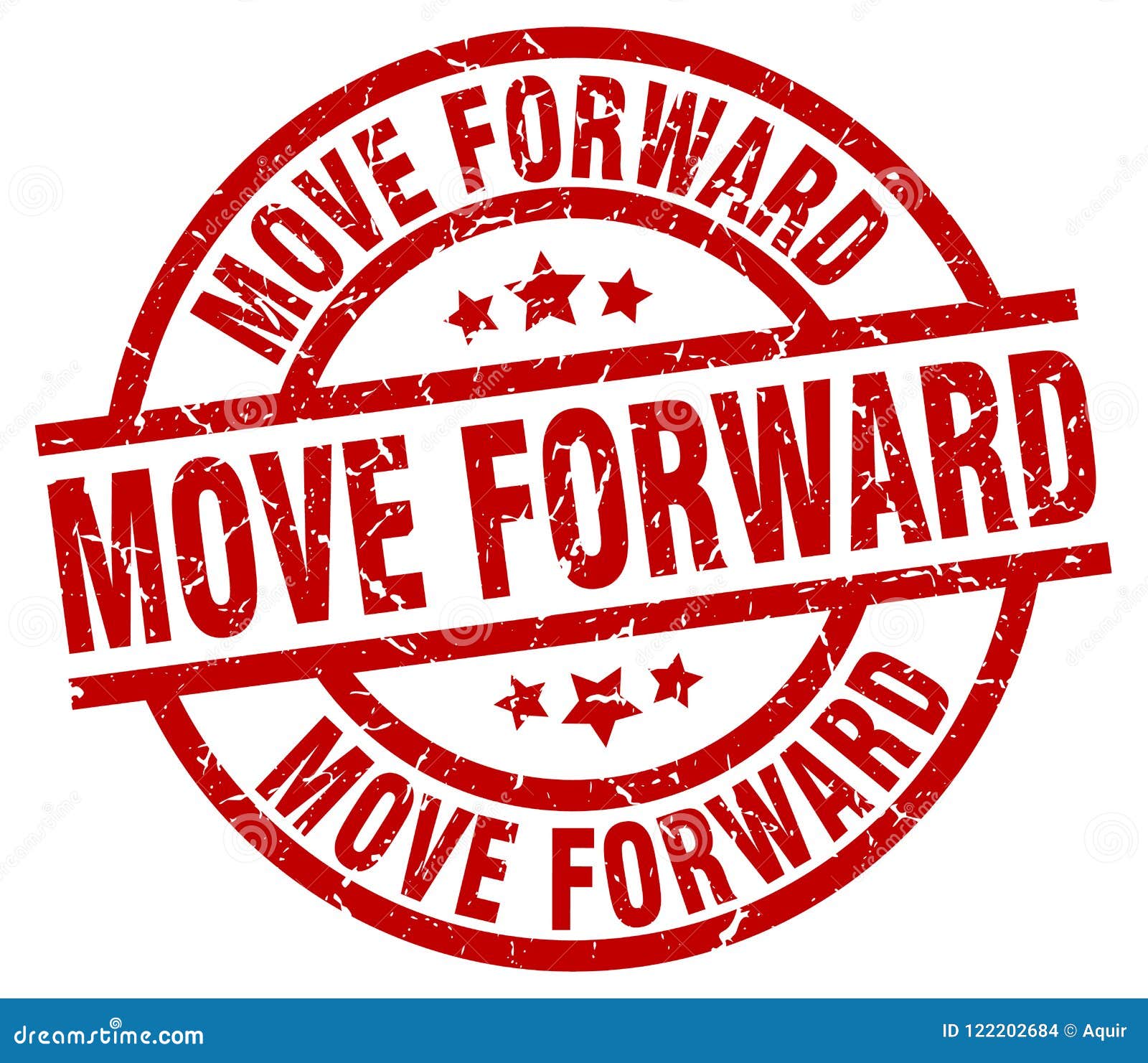 Move forward stamp stock vector. Illustration of grunge - 122202684