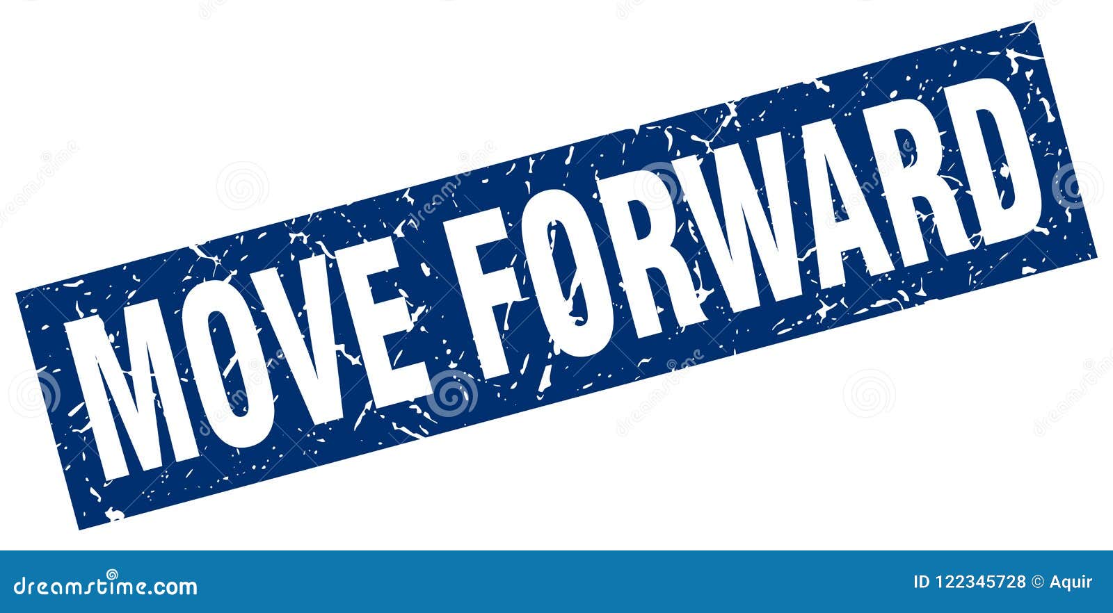 Move forward stamp stock vector. Illustration of seal - 122345728