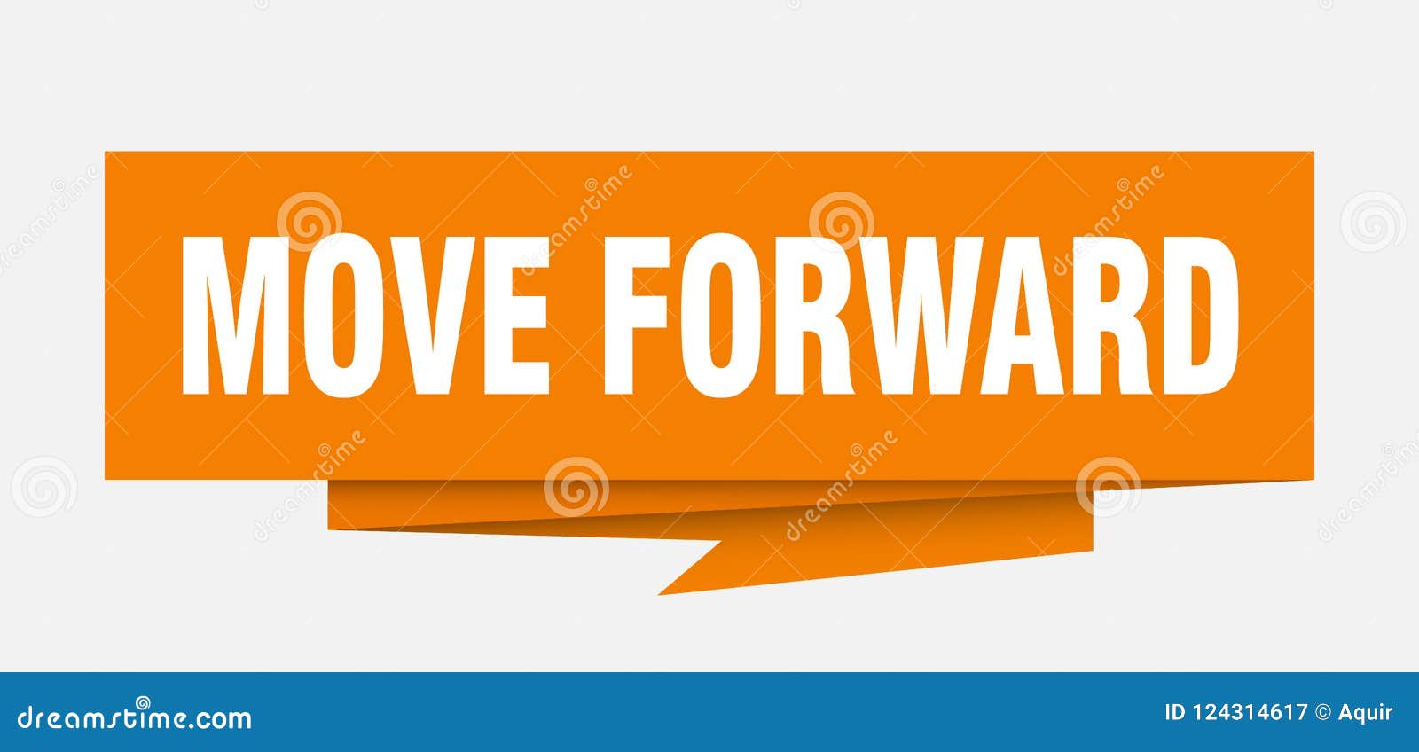 Move forward stock vector. Illustration of badge, price - 124314617