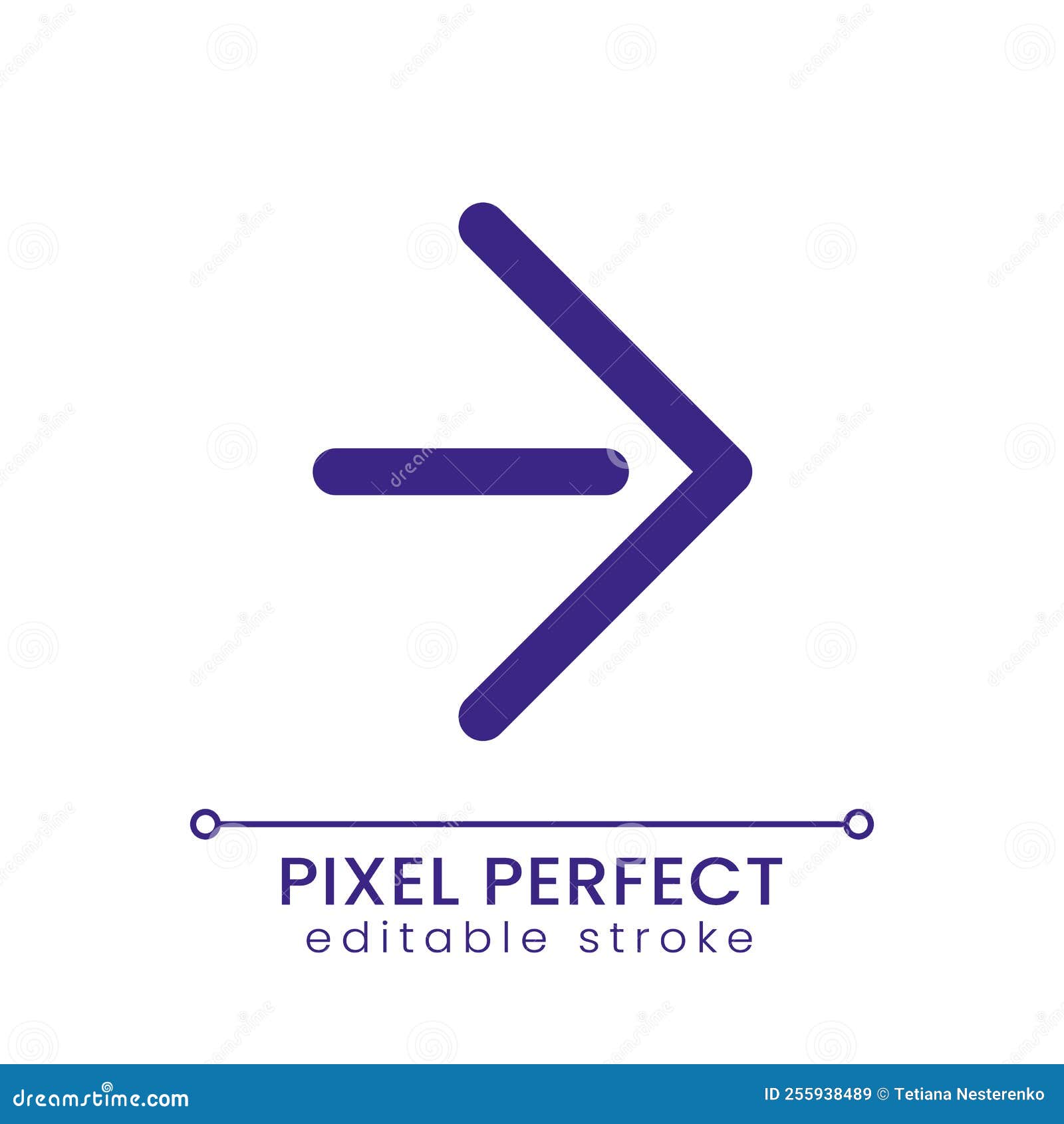 Move Forward Pixel Perfect RGB Color Ui Icon Stock Vector - Illustration of direction ...