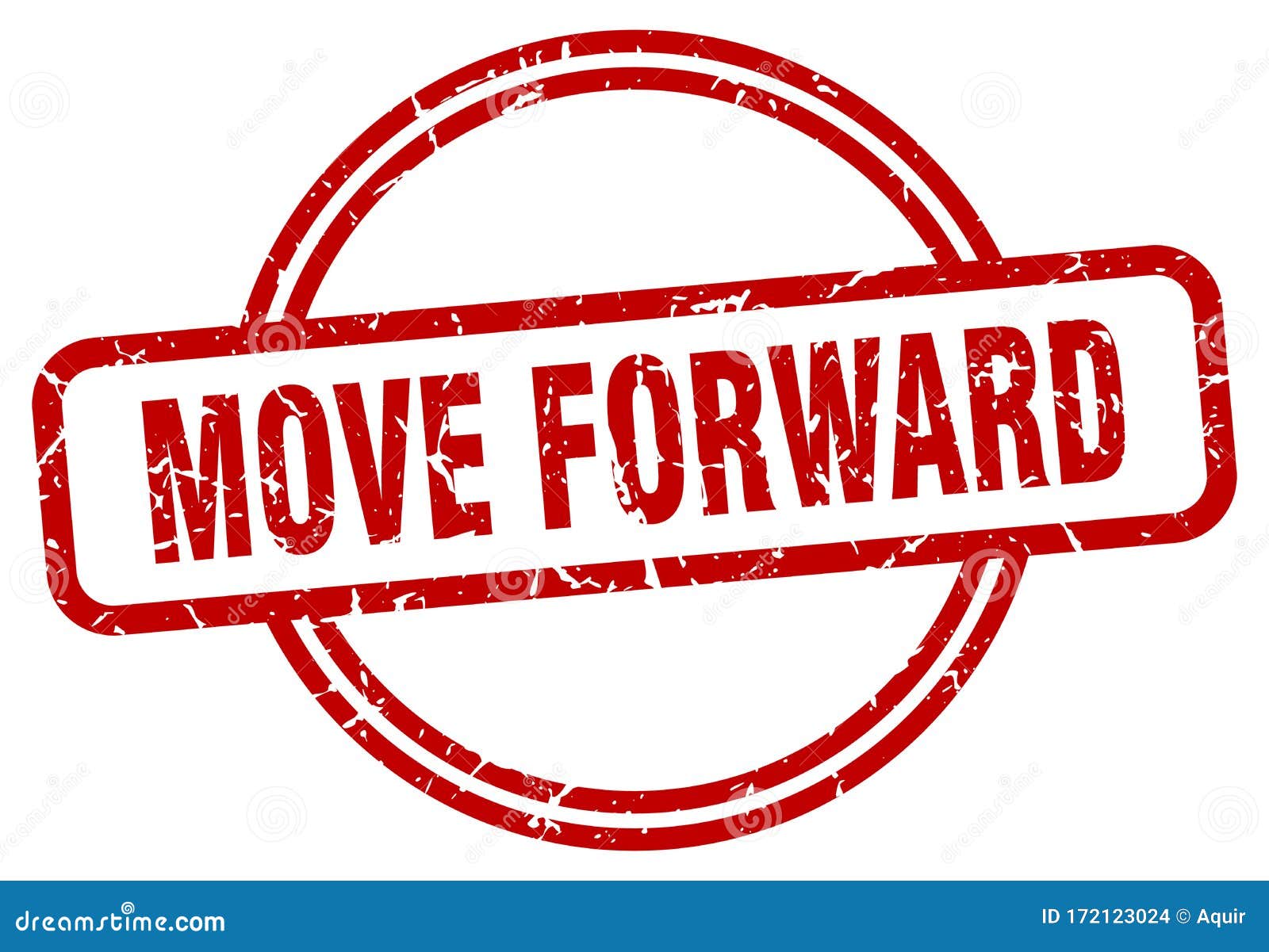 Move Forward Stamp. Move Forward Round Grunge Sign Stock Vector ...