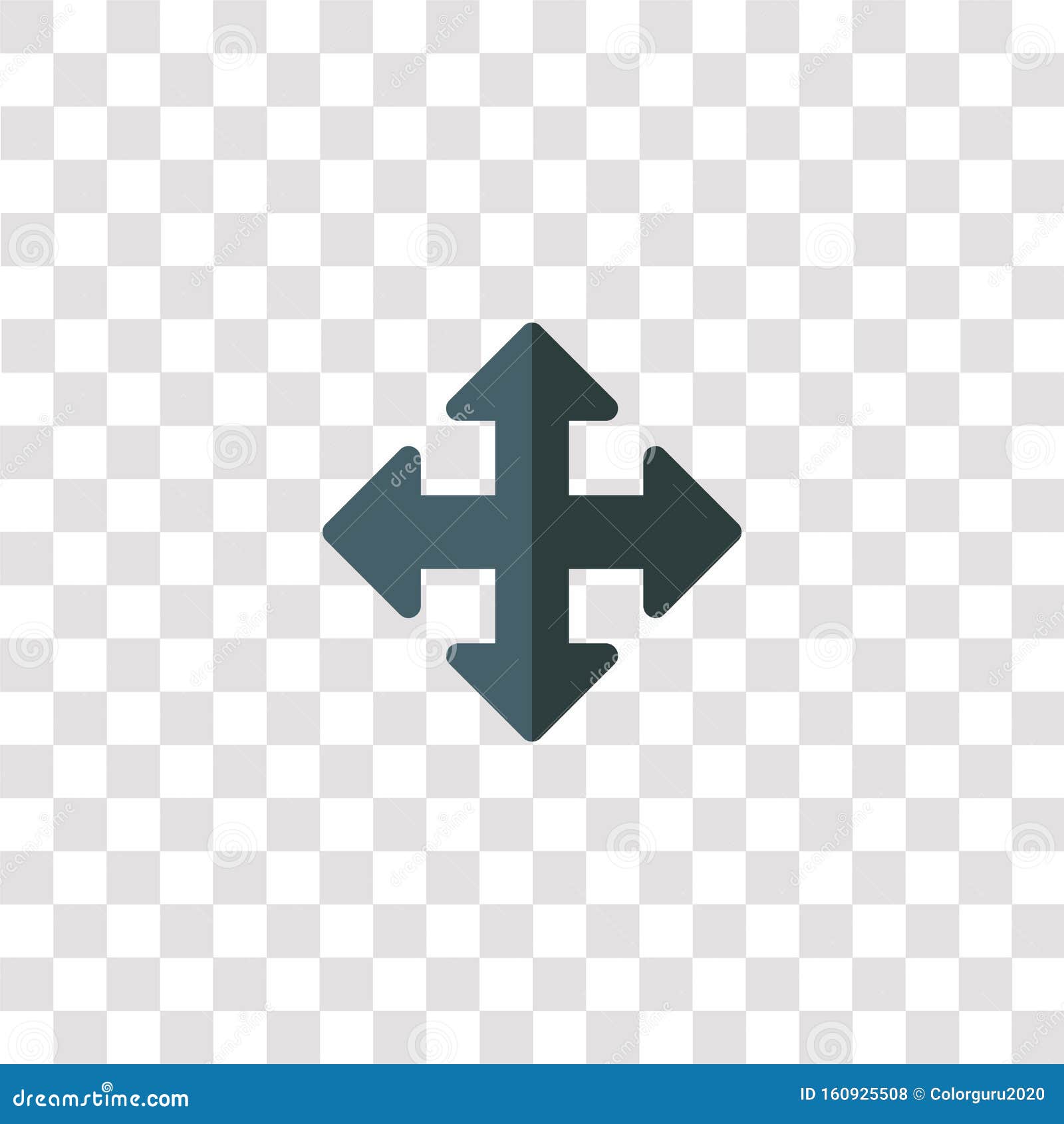 Move Icon Sign and Symbol. Move Color Icon for Website Design and ...