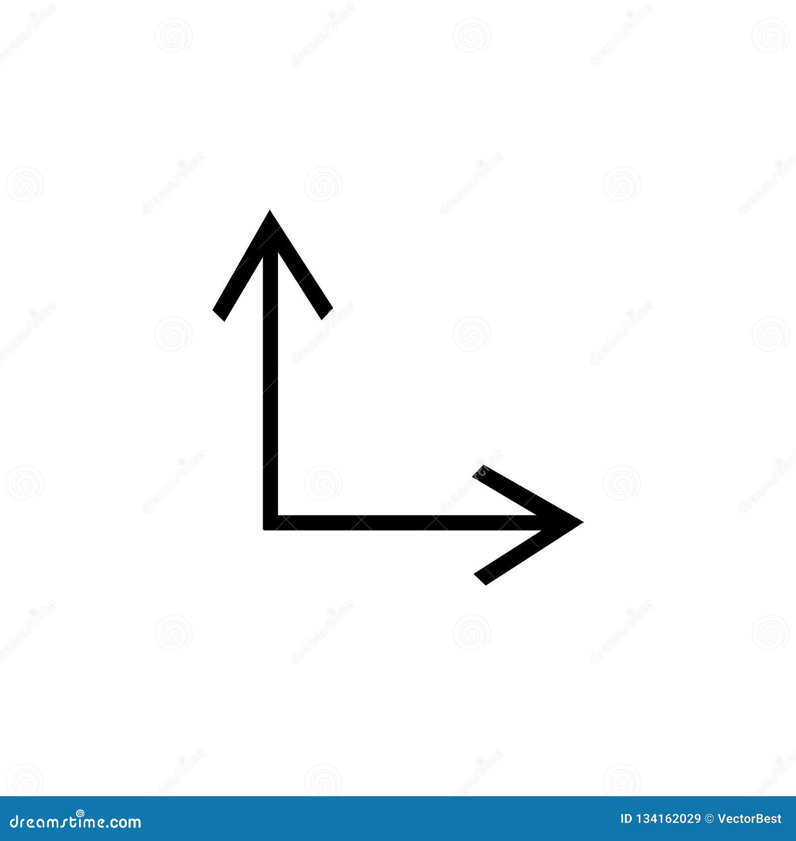 Move Icon Vector Sign and Symbol Isolated on White Background, Move ...