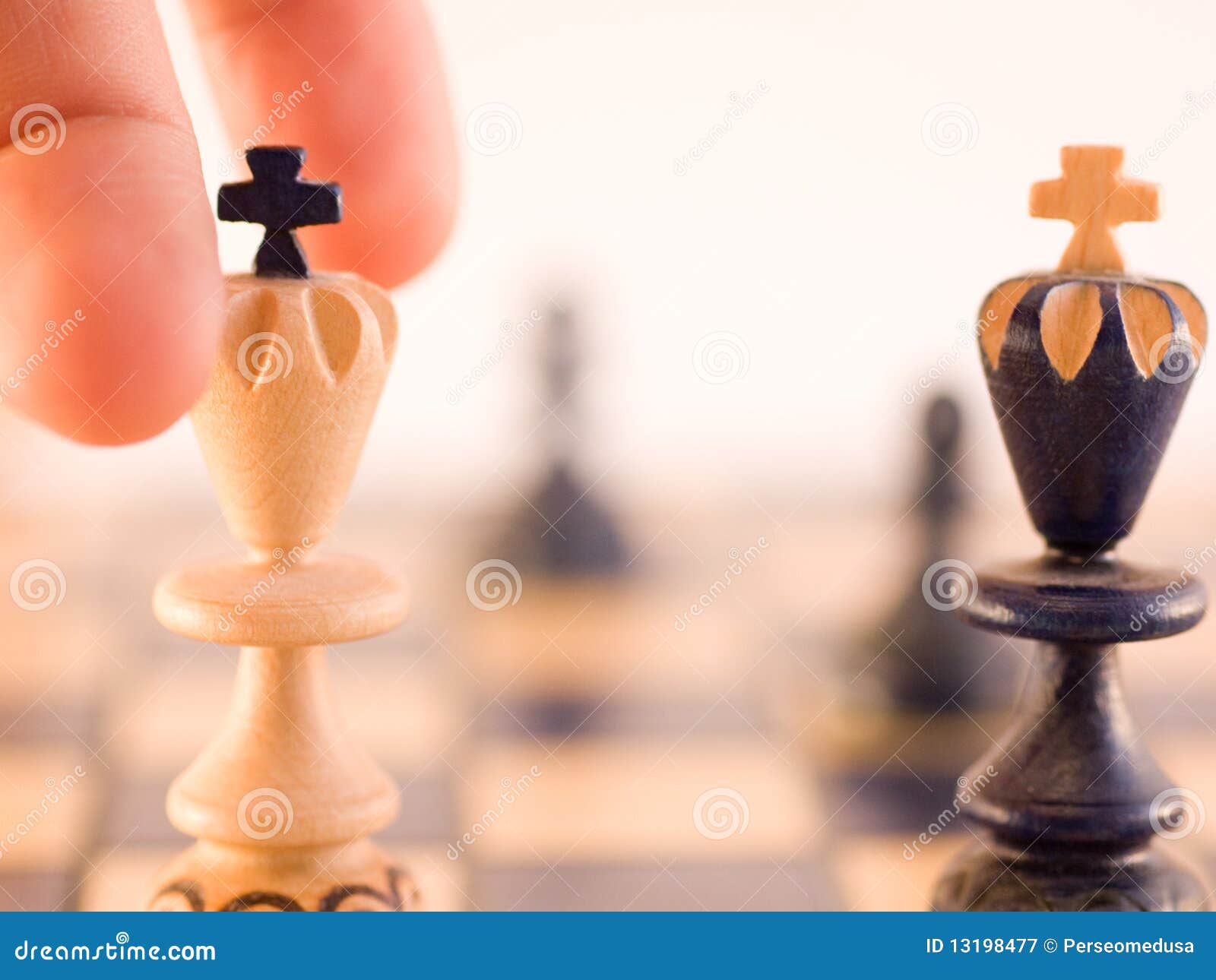 The move of the king stock image. Image of game, army - 13198477