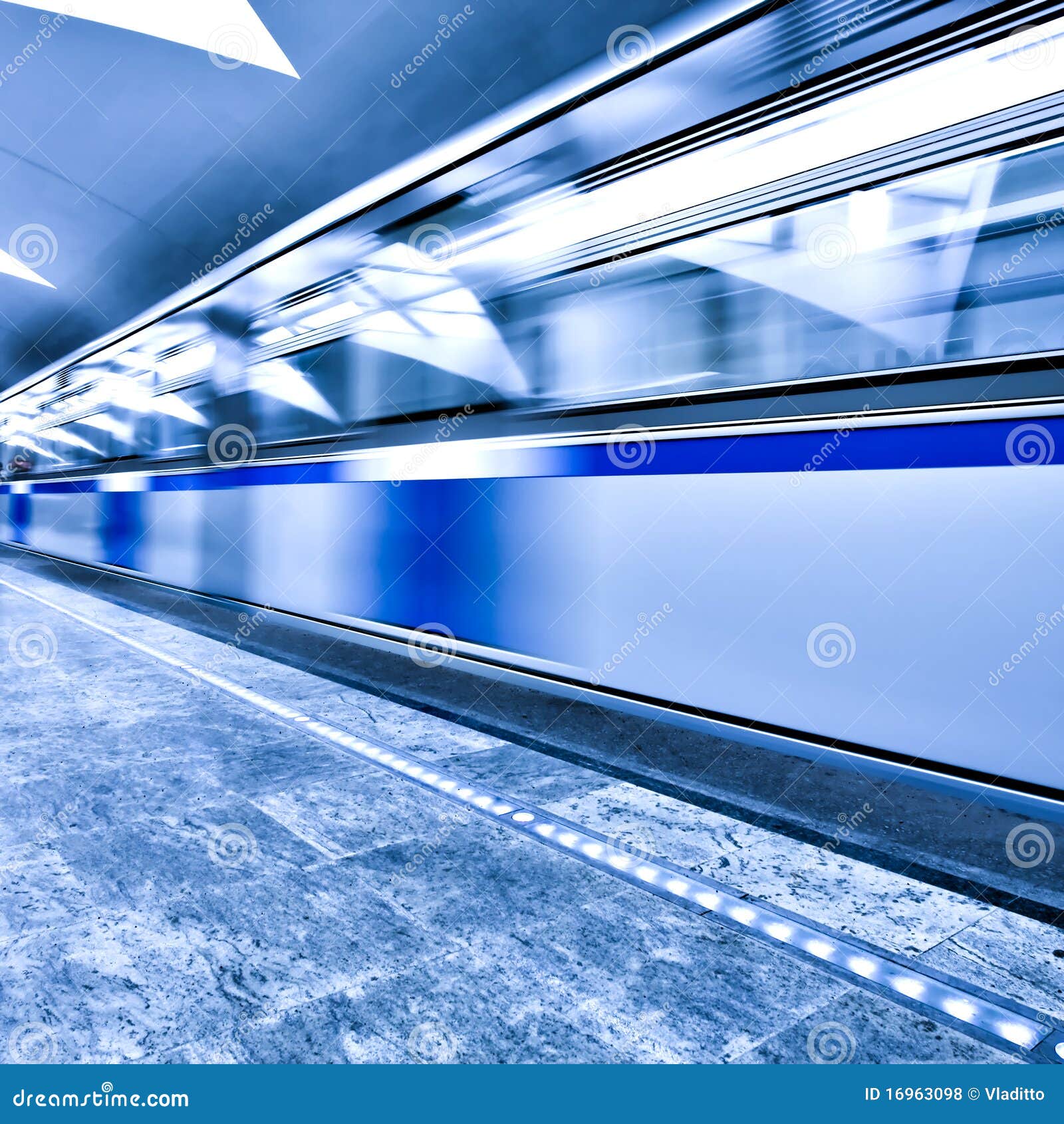 Move train stock photo. Image of modern, enter, metro - 16963098