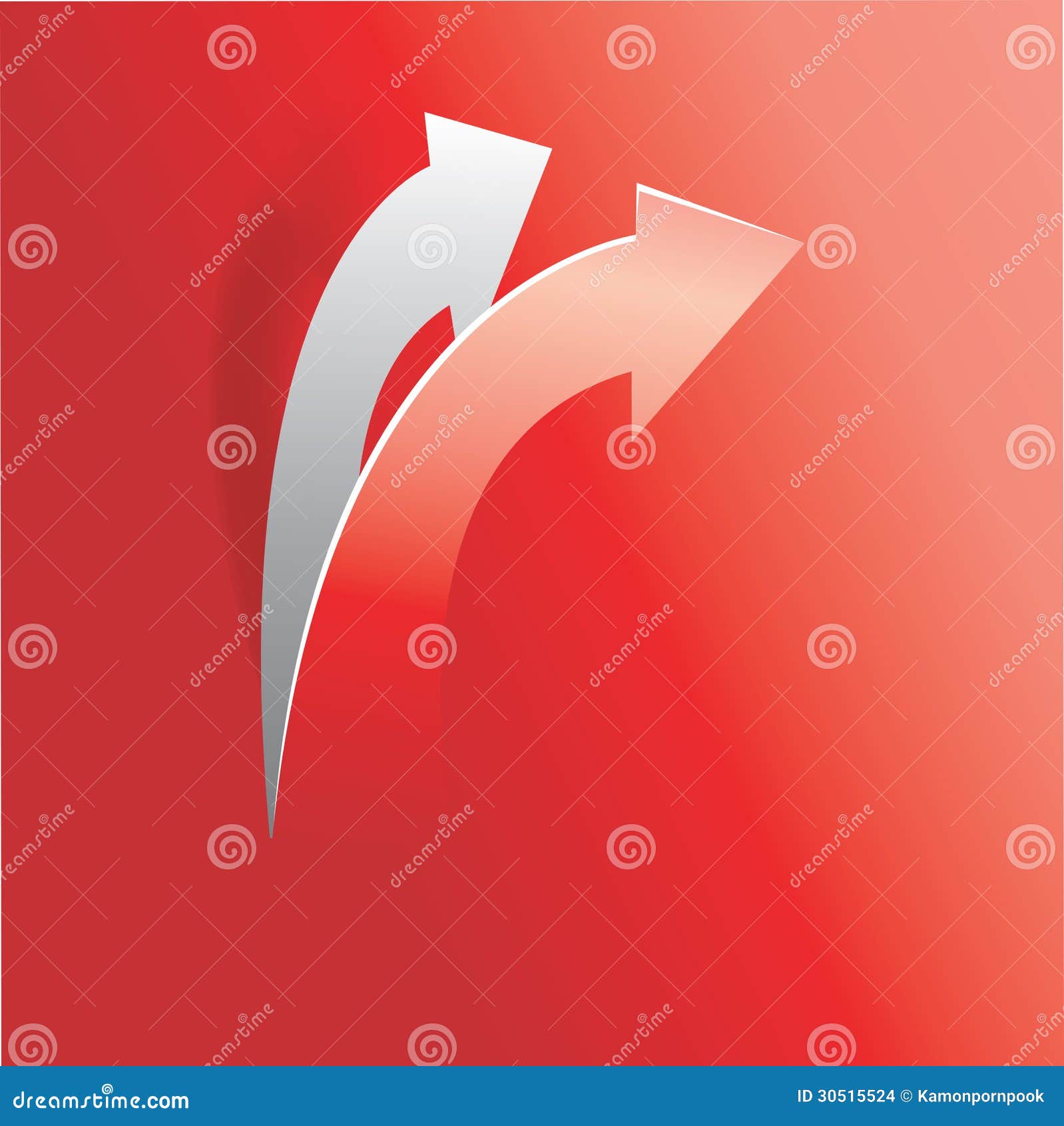 Move up arrow stock vector. Illustration of moving, diagram - 30515524
