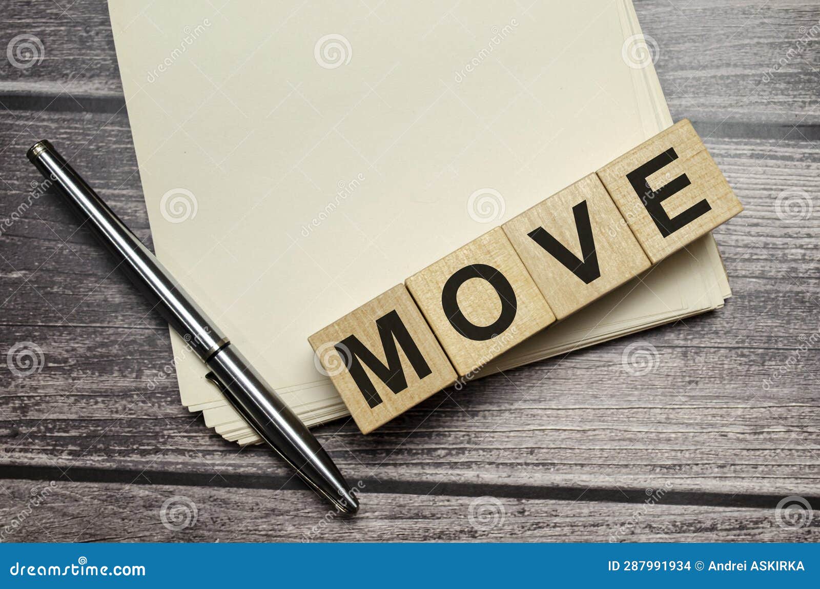 MOVE, Word Cube with White Background Stock Photo - Image of ...