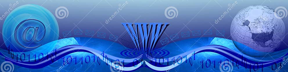 On the Move with World Wide Internet Stock Illustration - Illustration ...