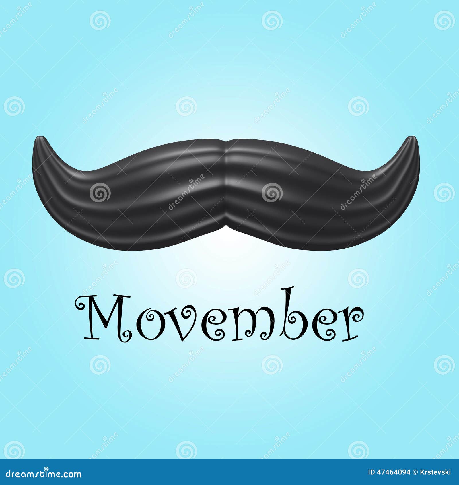 Movember 3d Stock Illustrations – 52 Movember 3d Stock Illustrations ...