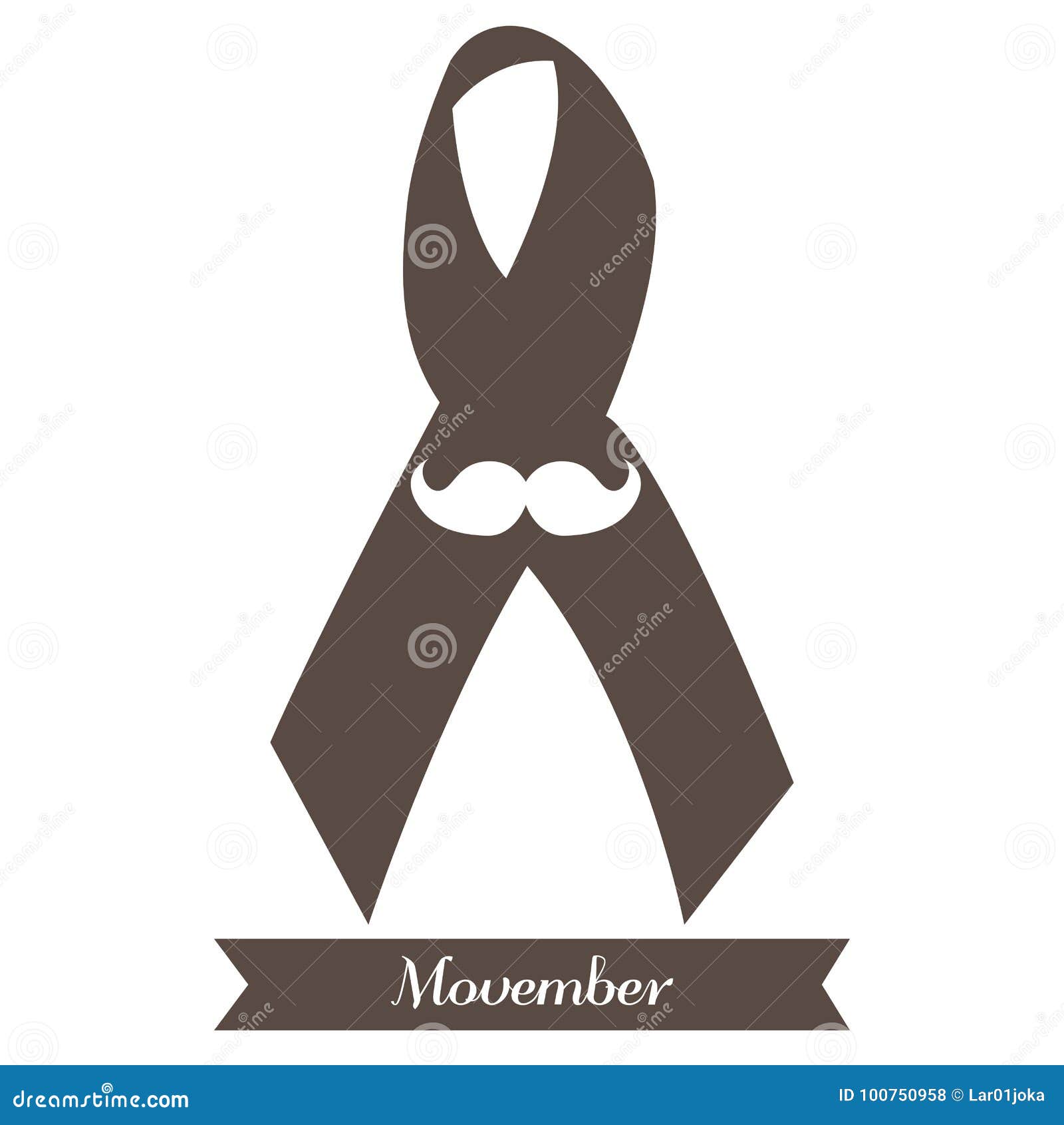 Movember graphic design stock vector. Illustration of cancer - 100750958