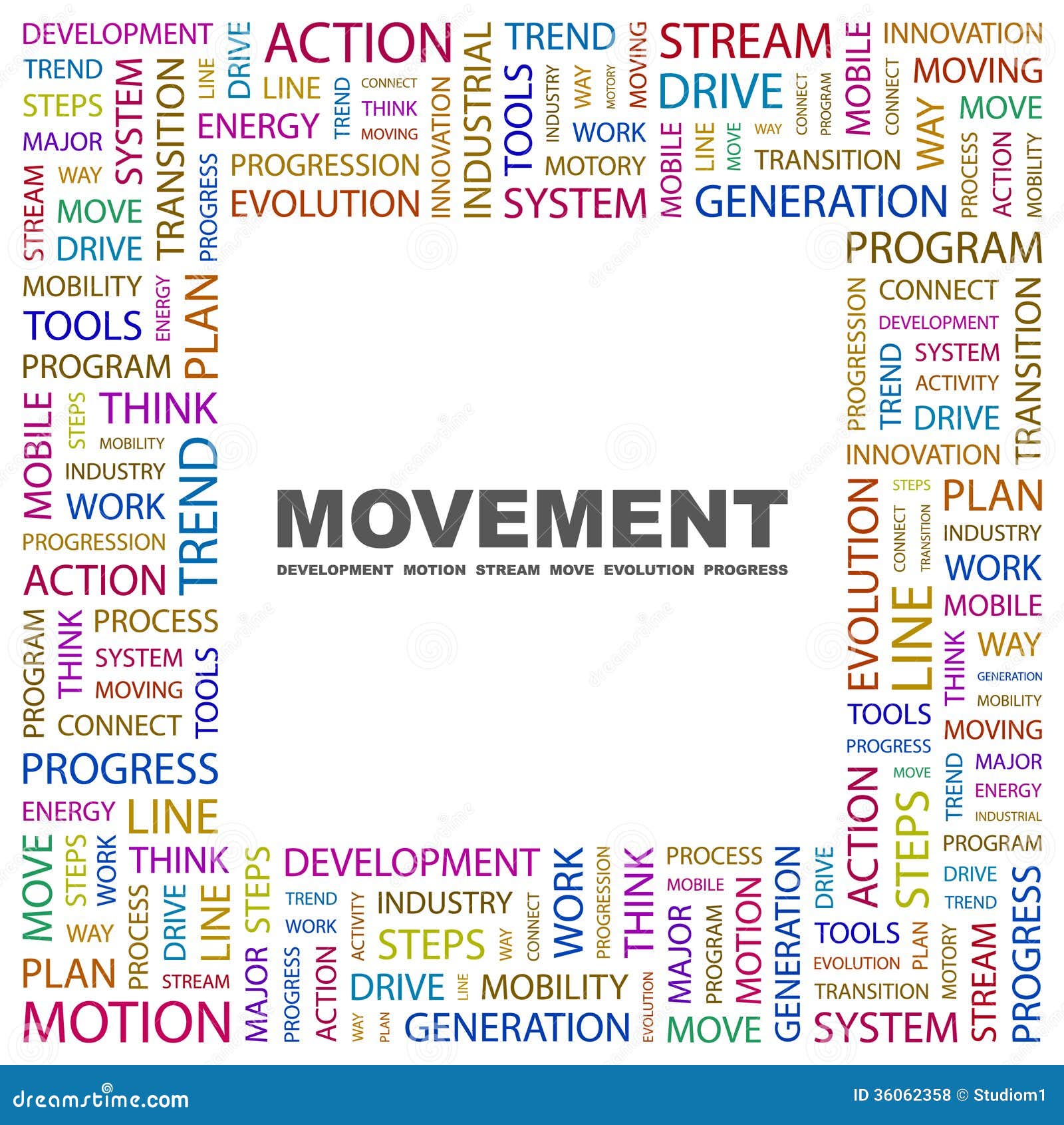 MOVEMENT stock vector. Illustration of energy, abstract - 36062358