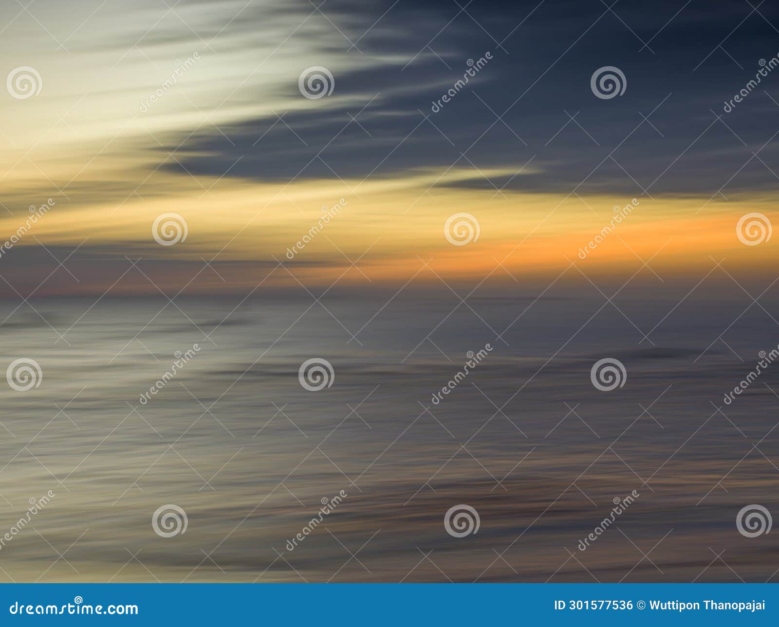 Movement Burry Art Light Beach and Sky 3 Stock Photo - Image of horizon ...