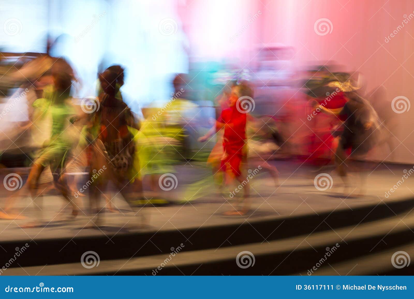 Movement Captured with Slow Shutter Speed Stock Image - Image of ...