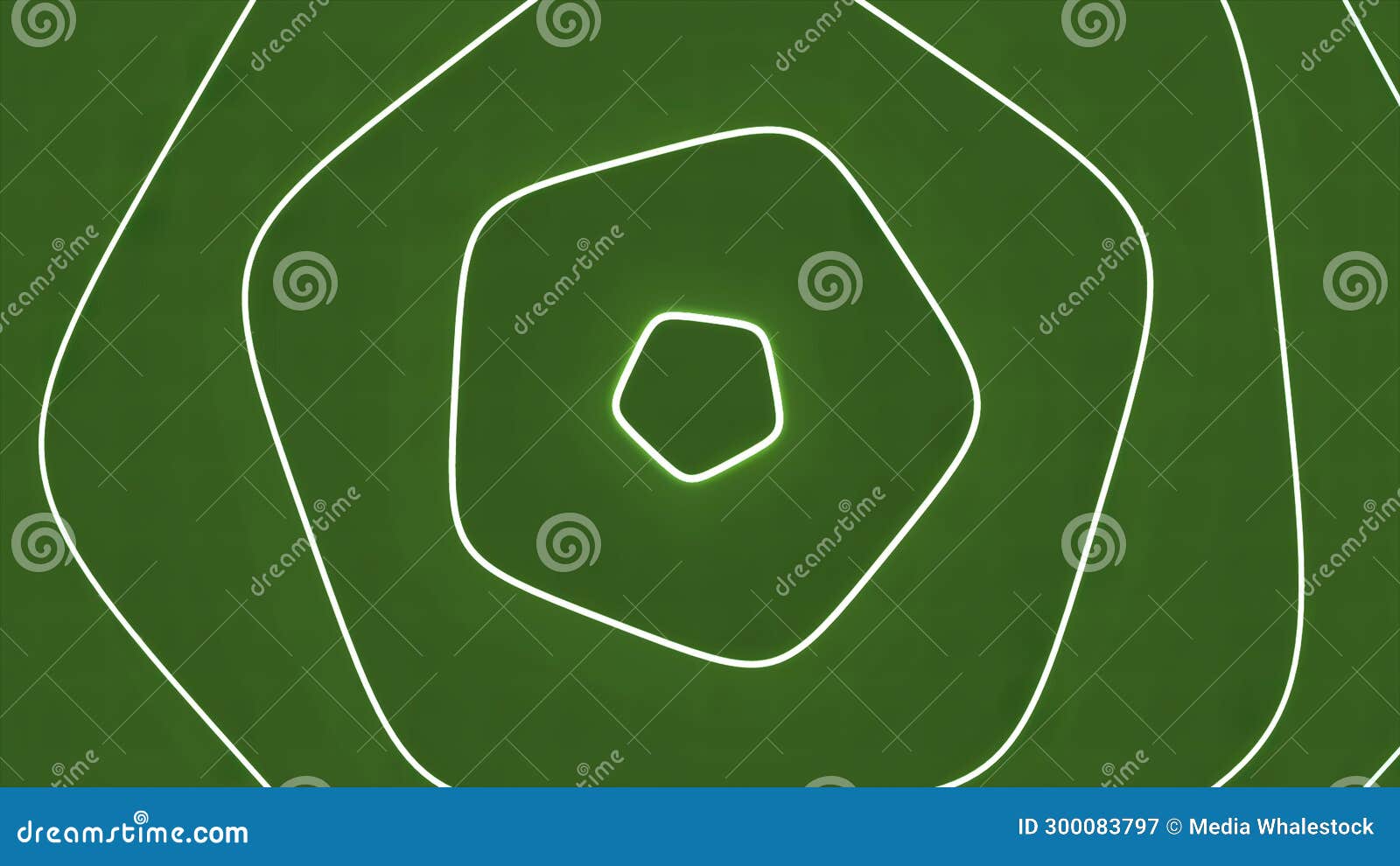 Movement of Concentric Hexagons with Smoothed Angles on a Bright ...