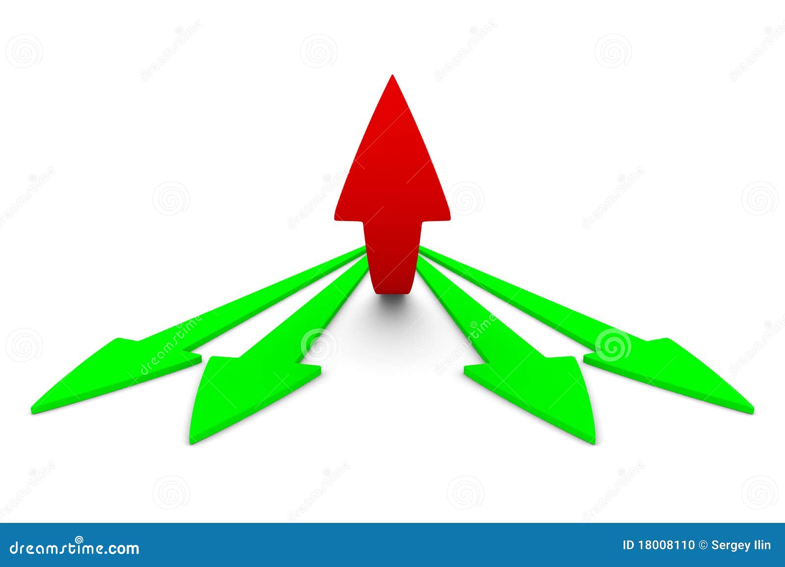 Movement Direction To Success Stock Illustration - Illustration of ...