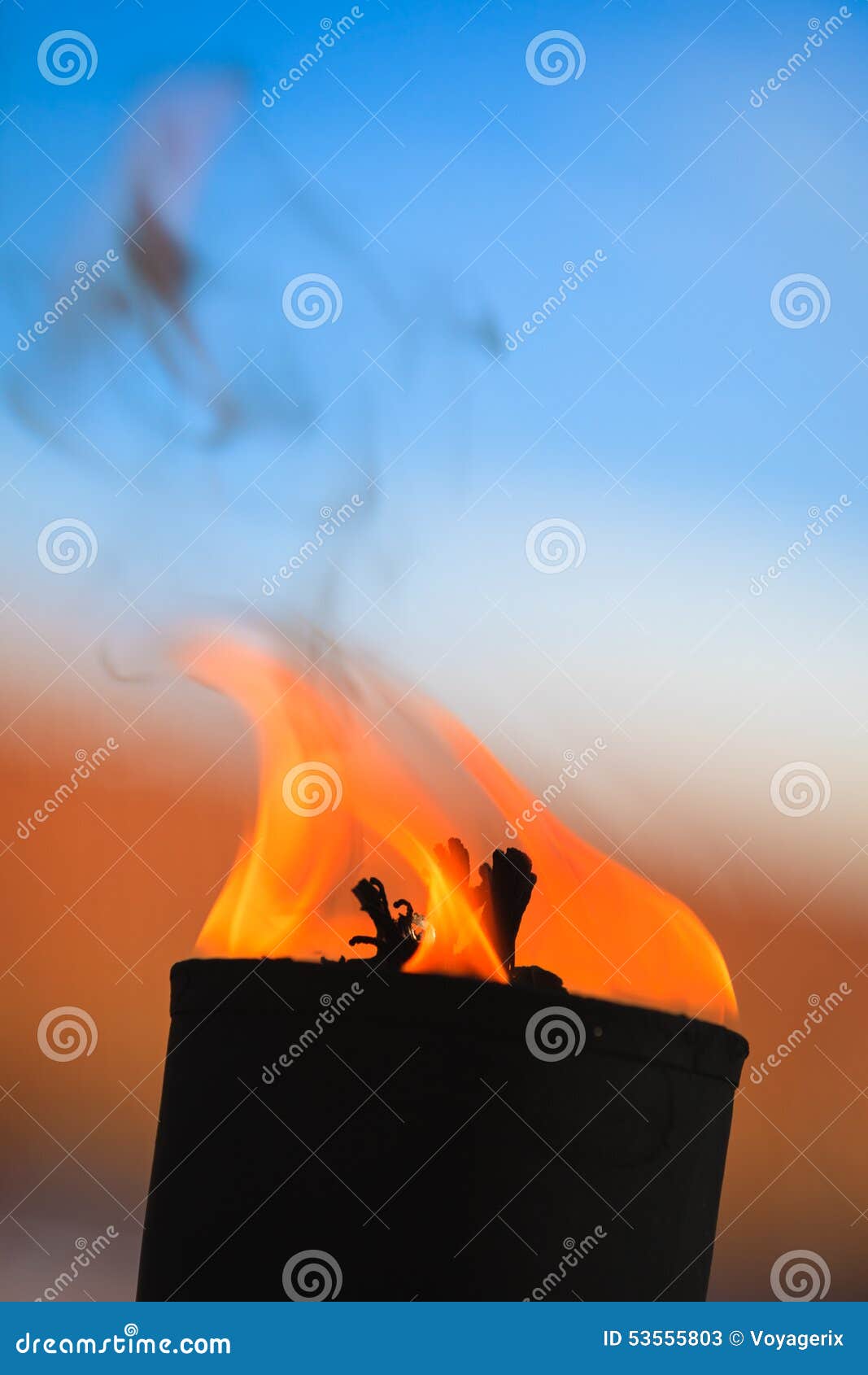 Movement of fire flame stock image. Image of glowing - 53555803