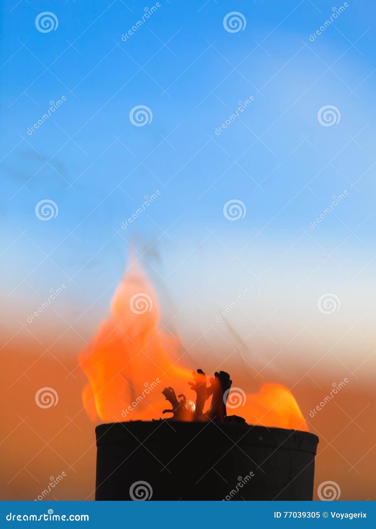 Movement of fire flame stock image. Image of sparks, burn - 77039305