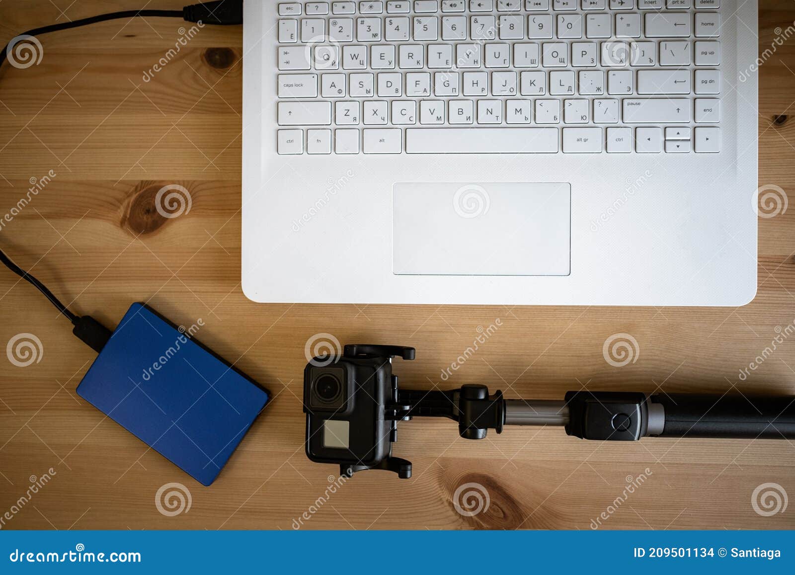 Movement in Front of the Computer Camera Stock Photo - Image of rest ...