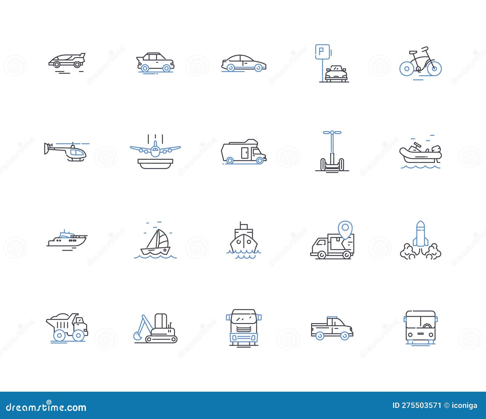 Tallying Line Icons Collection Counting Summing Tabulating Calculating Enumerating