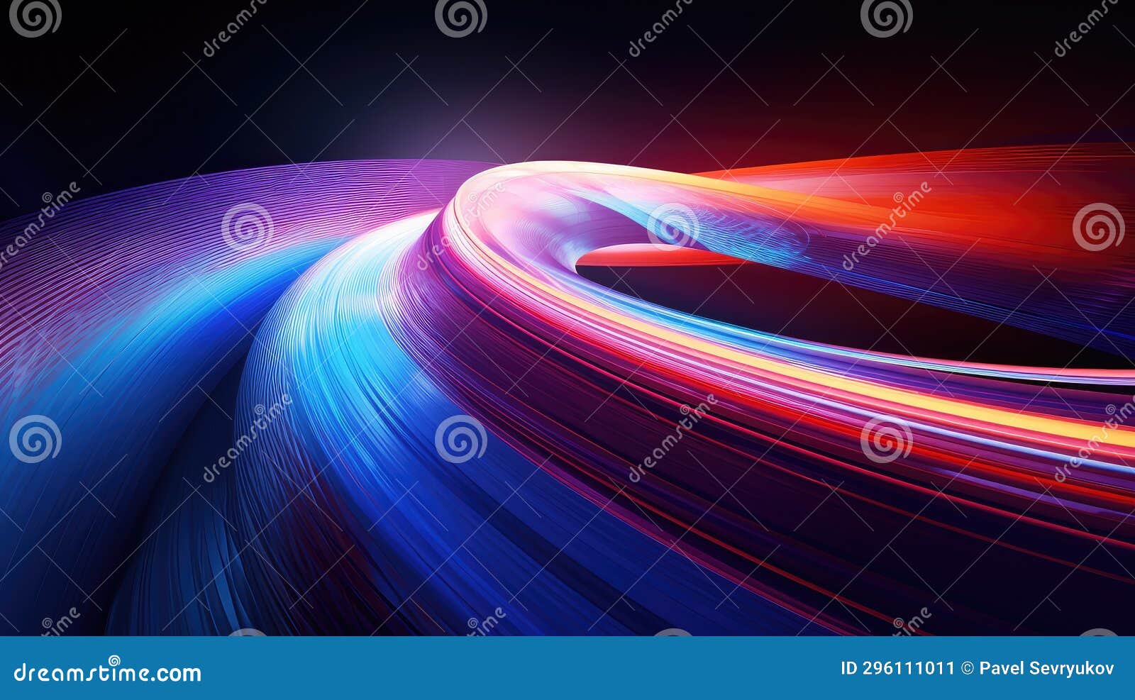 Movement Light Motion Trails Stock Illustration - Illustration of ...