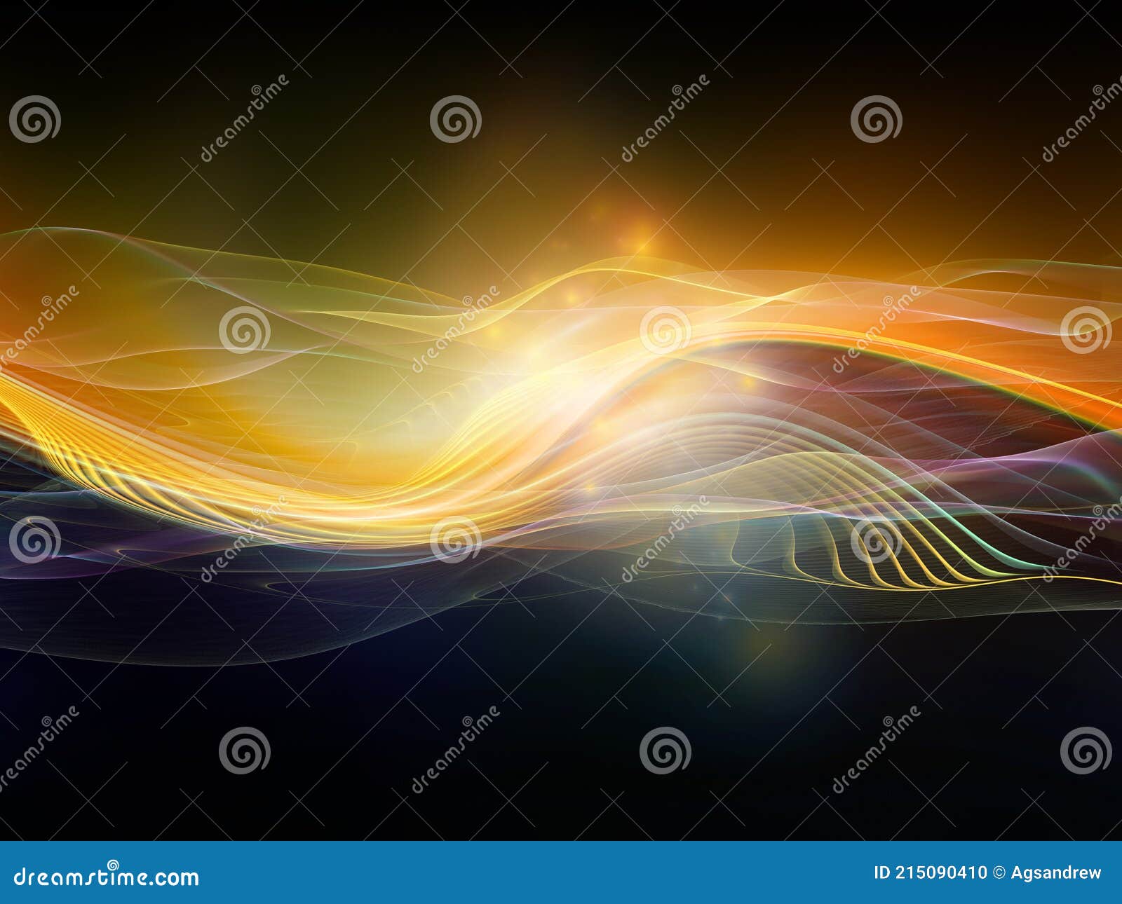 Movement of Light stock illustration. Illustration of sine - 215090410