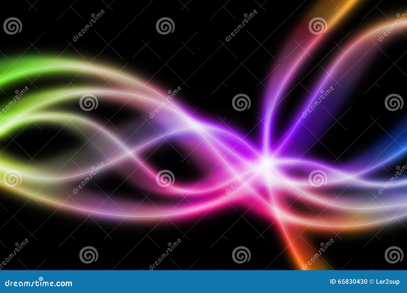 Movement of lights. stock illustration. Illustration of lights - 65830430