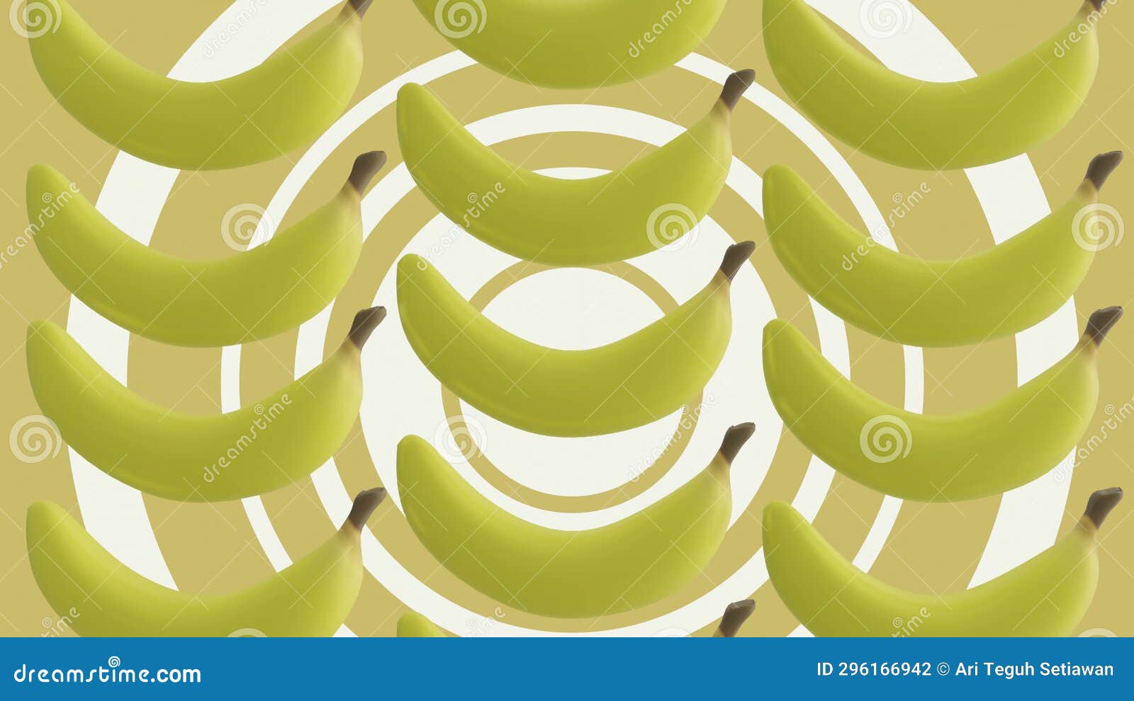 The Movement of Perfectly Ripe Bananas Up and Down. Stock Footage ...