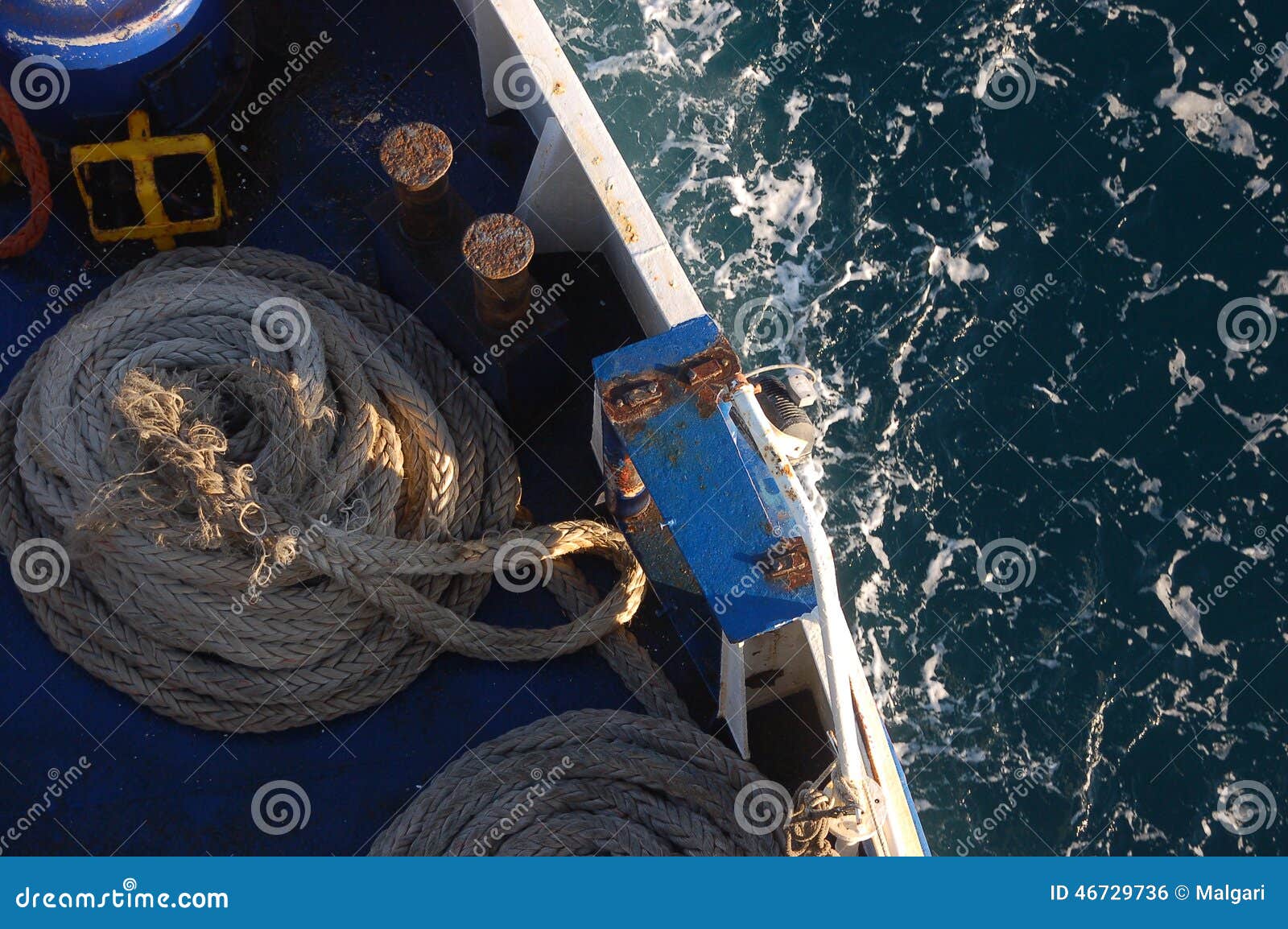 Movement of the sea stock photo. Image of ship, powertrain - 46729736