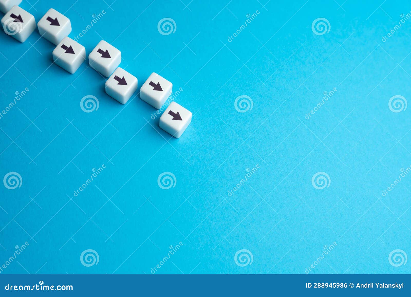 Movement Step by Step. Place for Text, Copy Space Stock Photo - Image ...