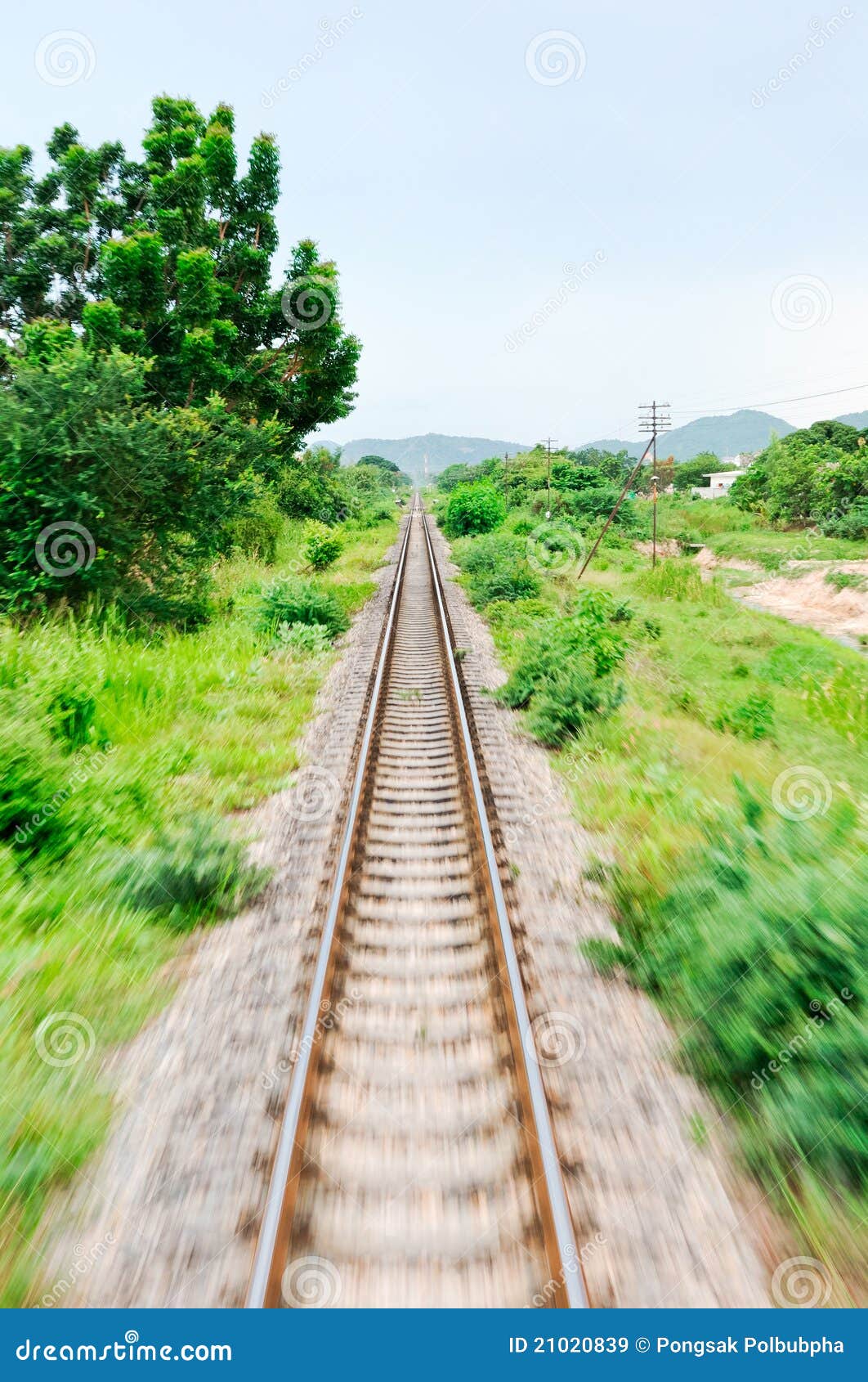 Movement of Thai railway stock image. Image of path, road - 21020839