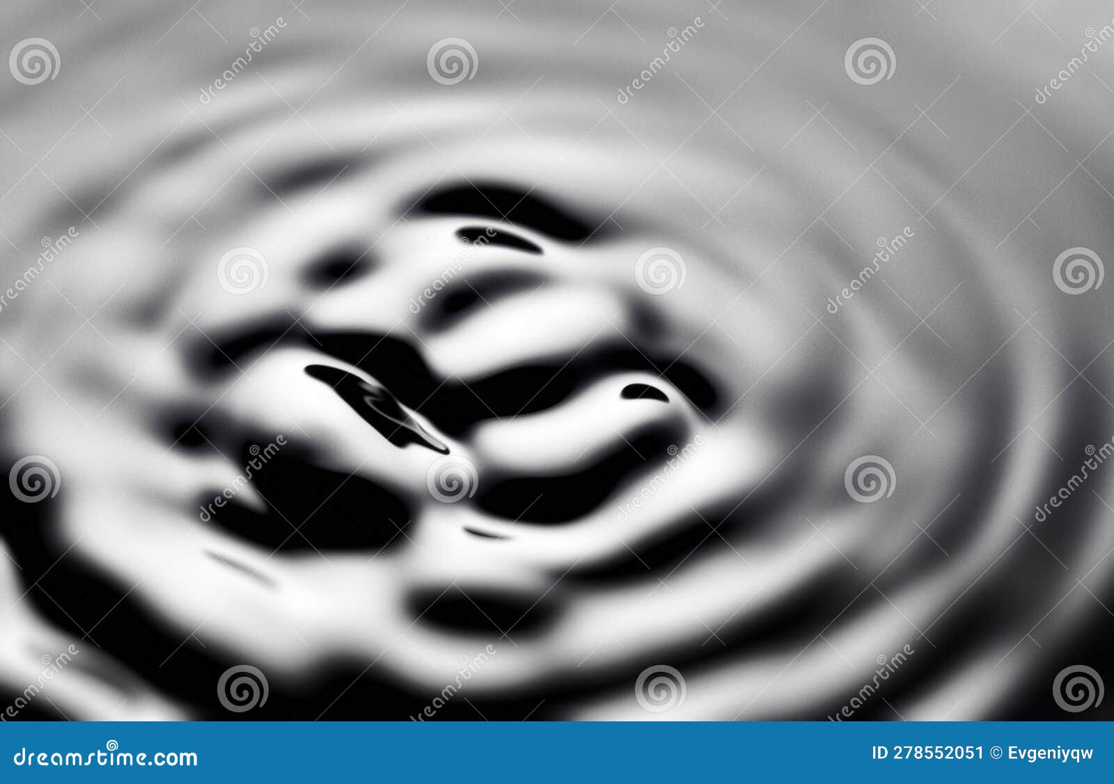 Movement of Water - Abstract Black Background Liquid Texture. Liquid ...