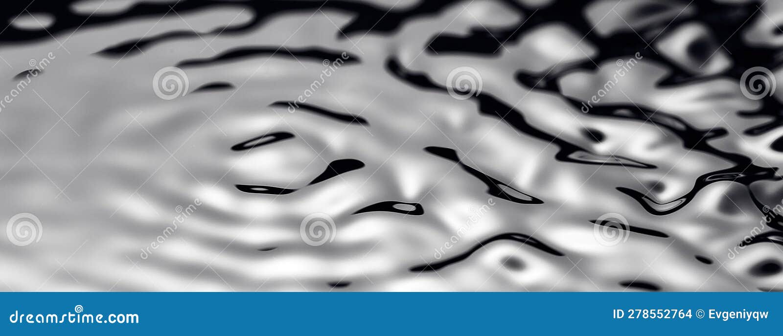 Movement of Water - Abstract Black Background Liquid Texture. Liquid ...