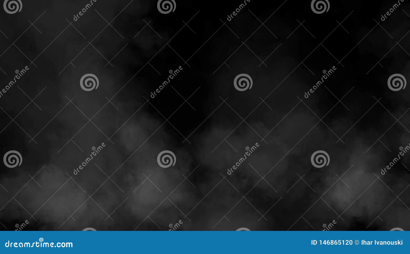 The Movement of White Clouds Against a Black Background of the Smoke ...